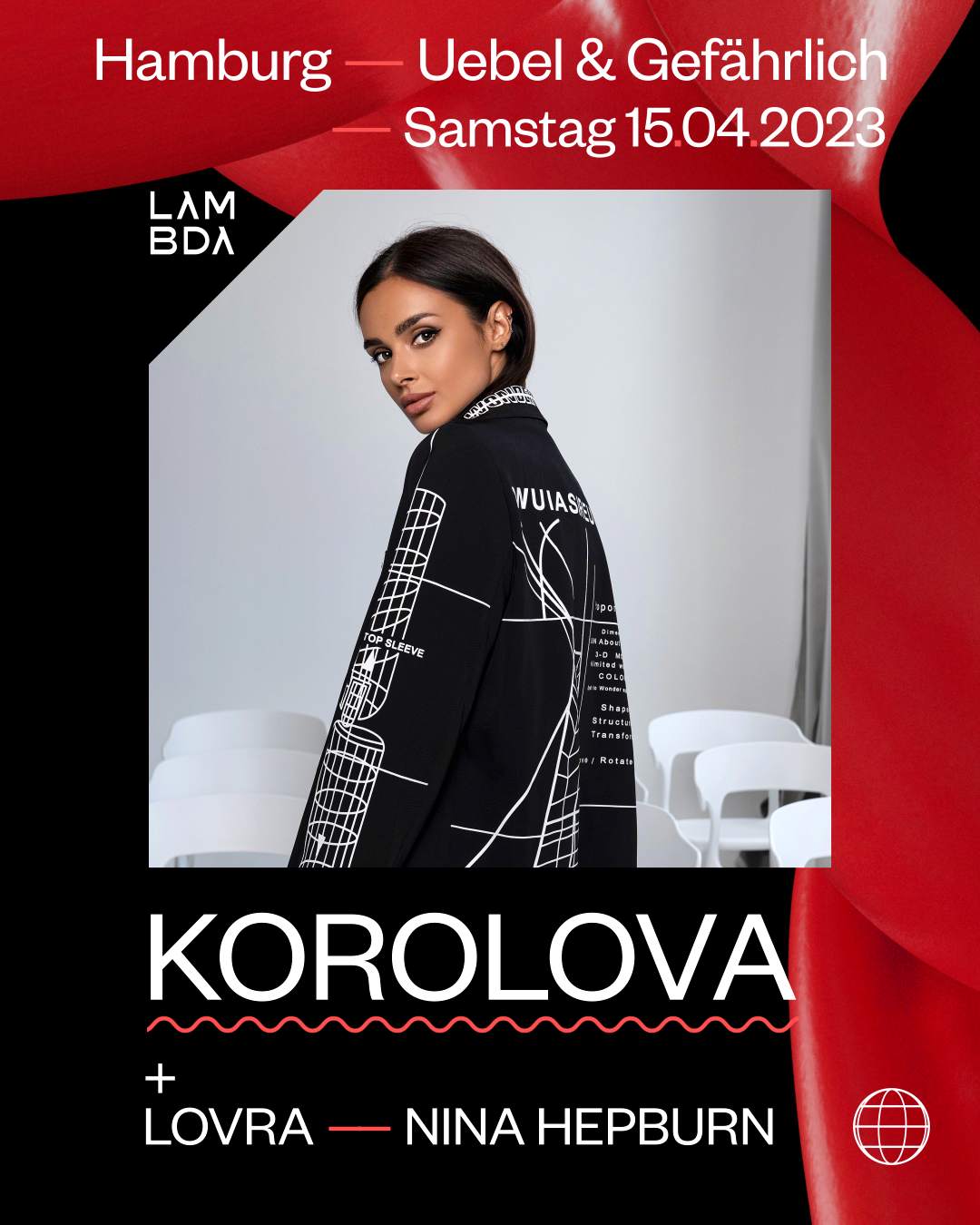 Lambda feat. Korolova at Uebel & Gefährlich, Hamburg