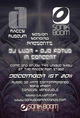 Sesion Sonora presents Dj Luar - Ojo Fatuo bei Caracas Contemporary Art ...