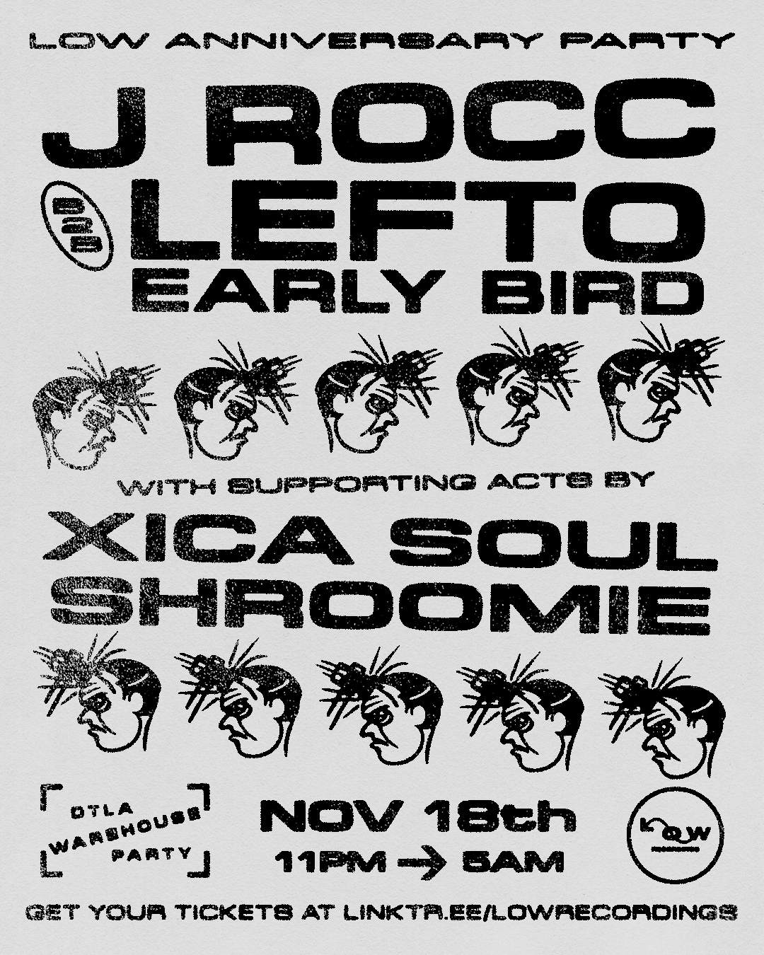 LOW AFTER HOURS: J Rocc b2b Lefto, Xica Soul at TBA - Downtown LA, Los ...