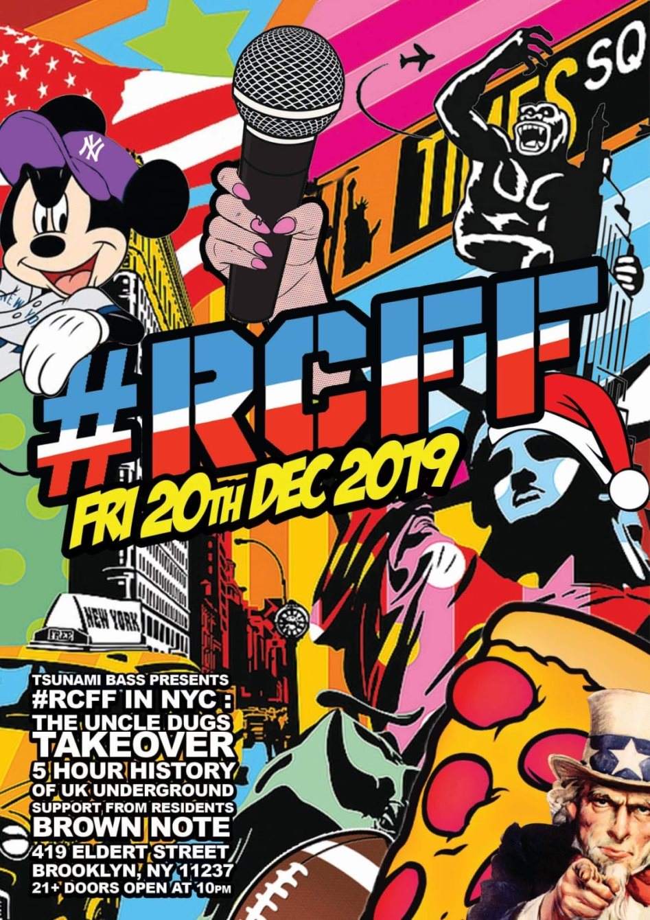 Rcff in NYC with Uncle Dugs at The Brown Note, New York