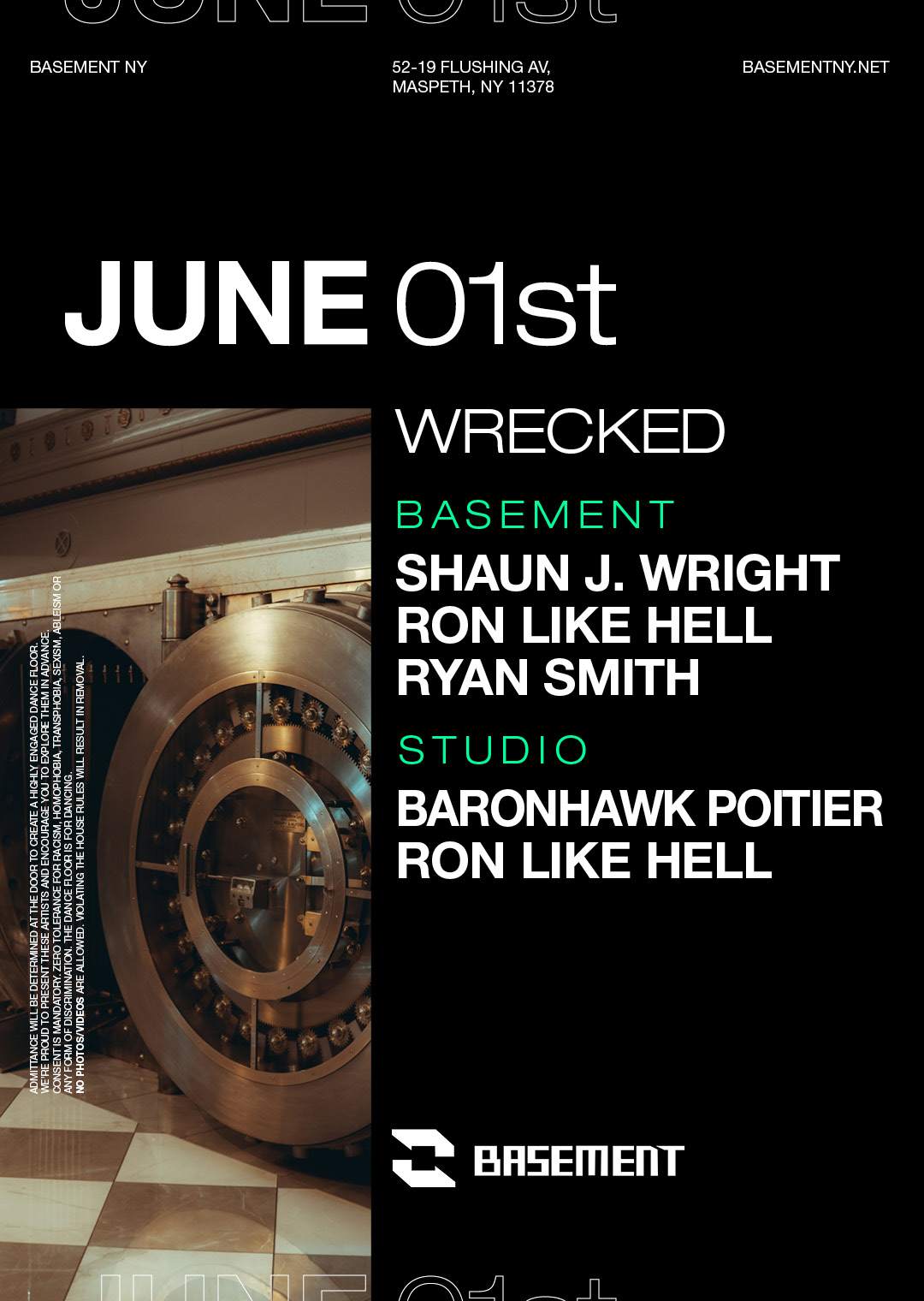 Wrecked: Shaun J. Wright / Baronhawk Poitier / Ron Like Hell / Ryan ...