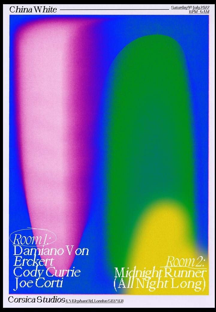 China White: Damiano von Erckert, Cody Currie, Joe Corti at Corsica ...