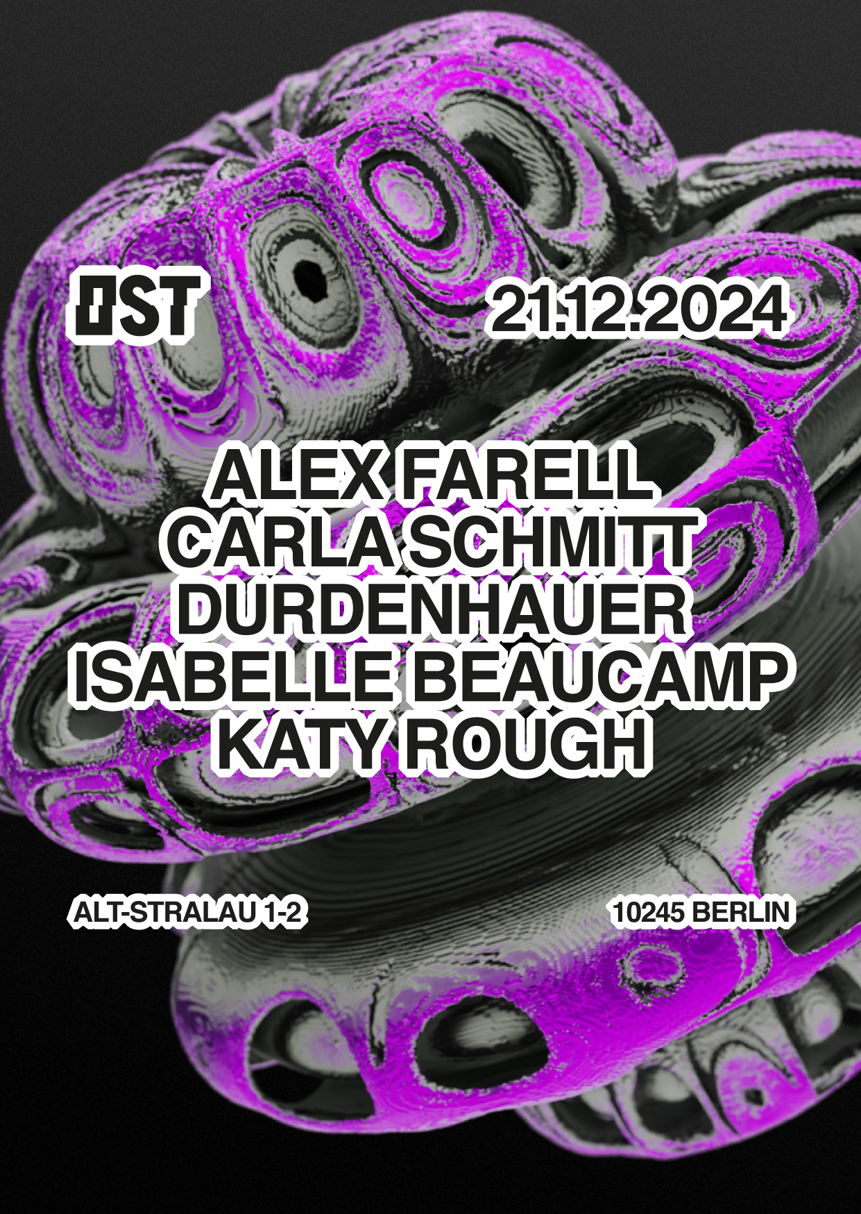 OST w./ Alex Farell, Carla Schmitt, Isabelle Beaucamp at OST, Berlin