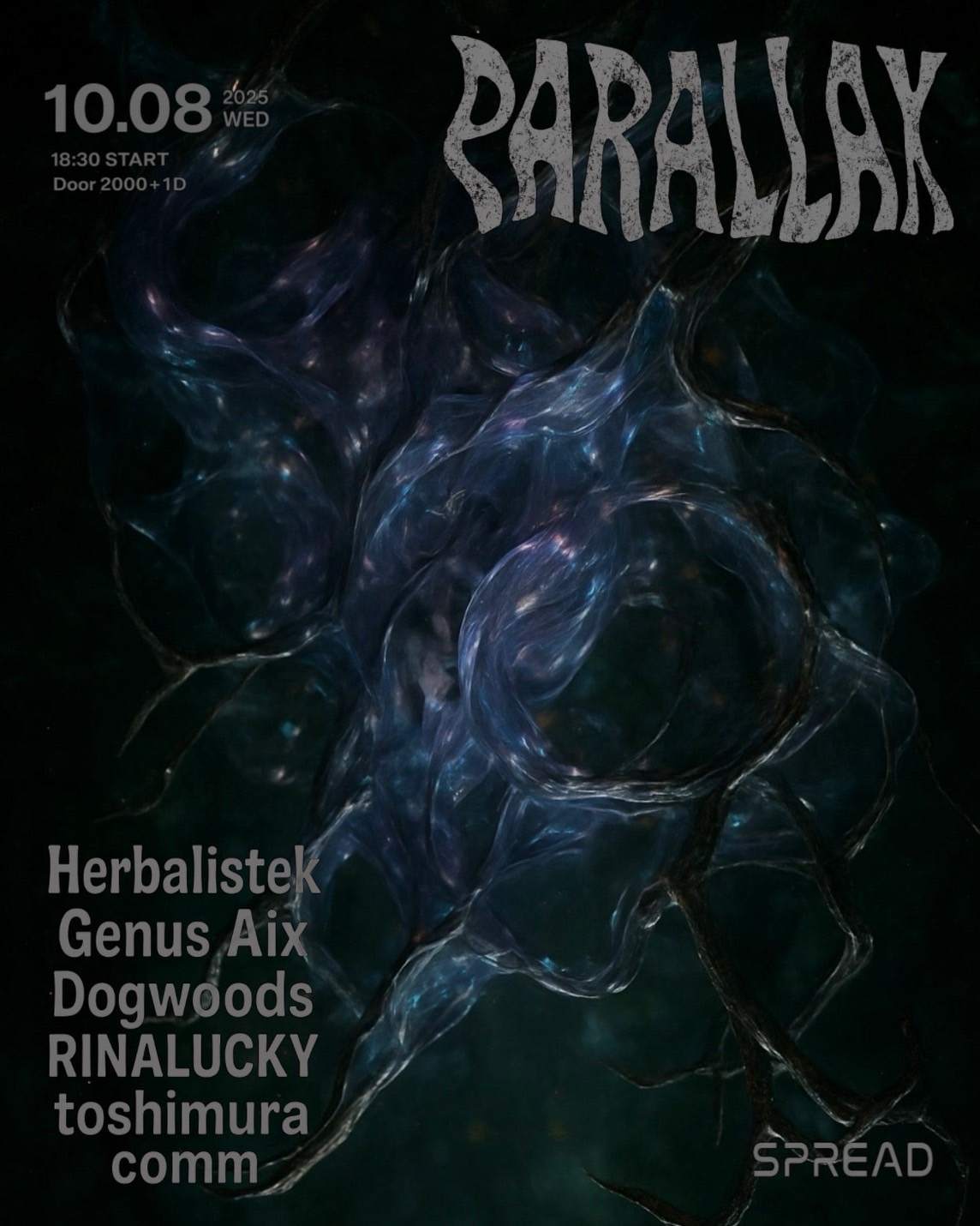 'Parallax' -Synvision Sounds Kick Off Party- at Spread, Tokyo
