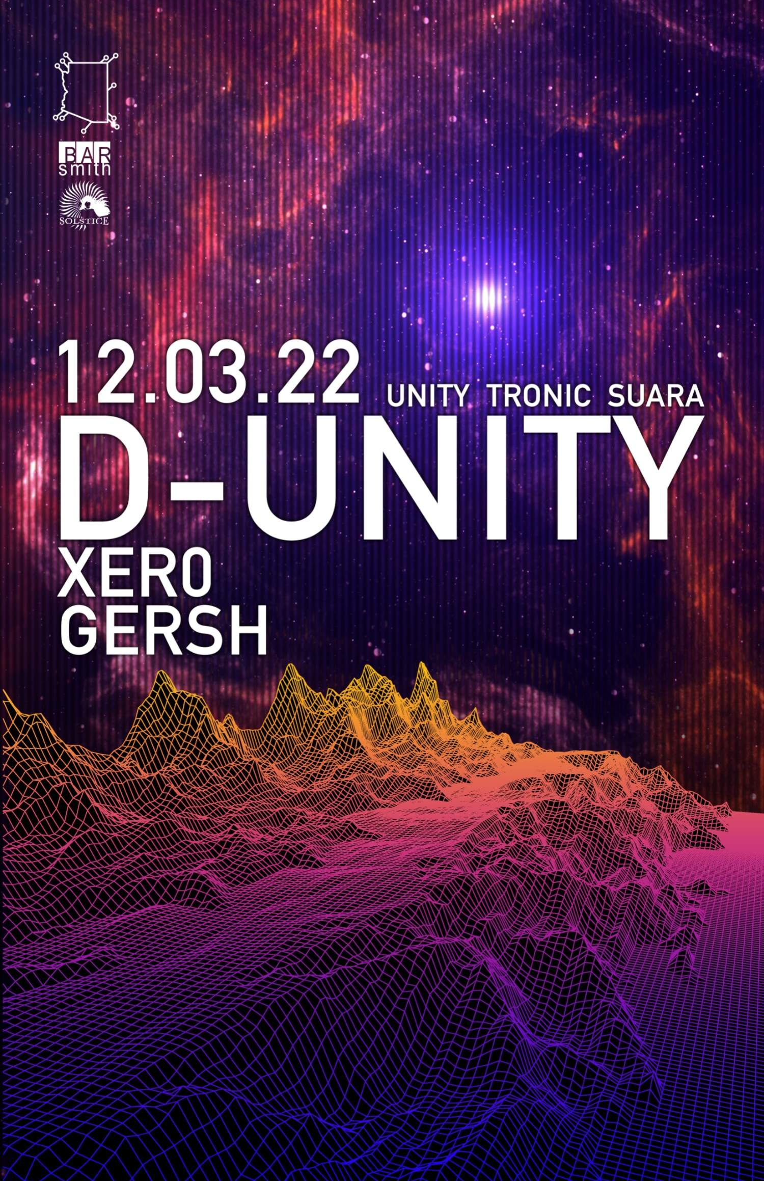 Circuit X Solstice: D-Unity at Bar Smith Phoenix, Phoenix