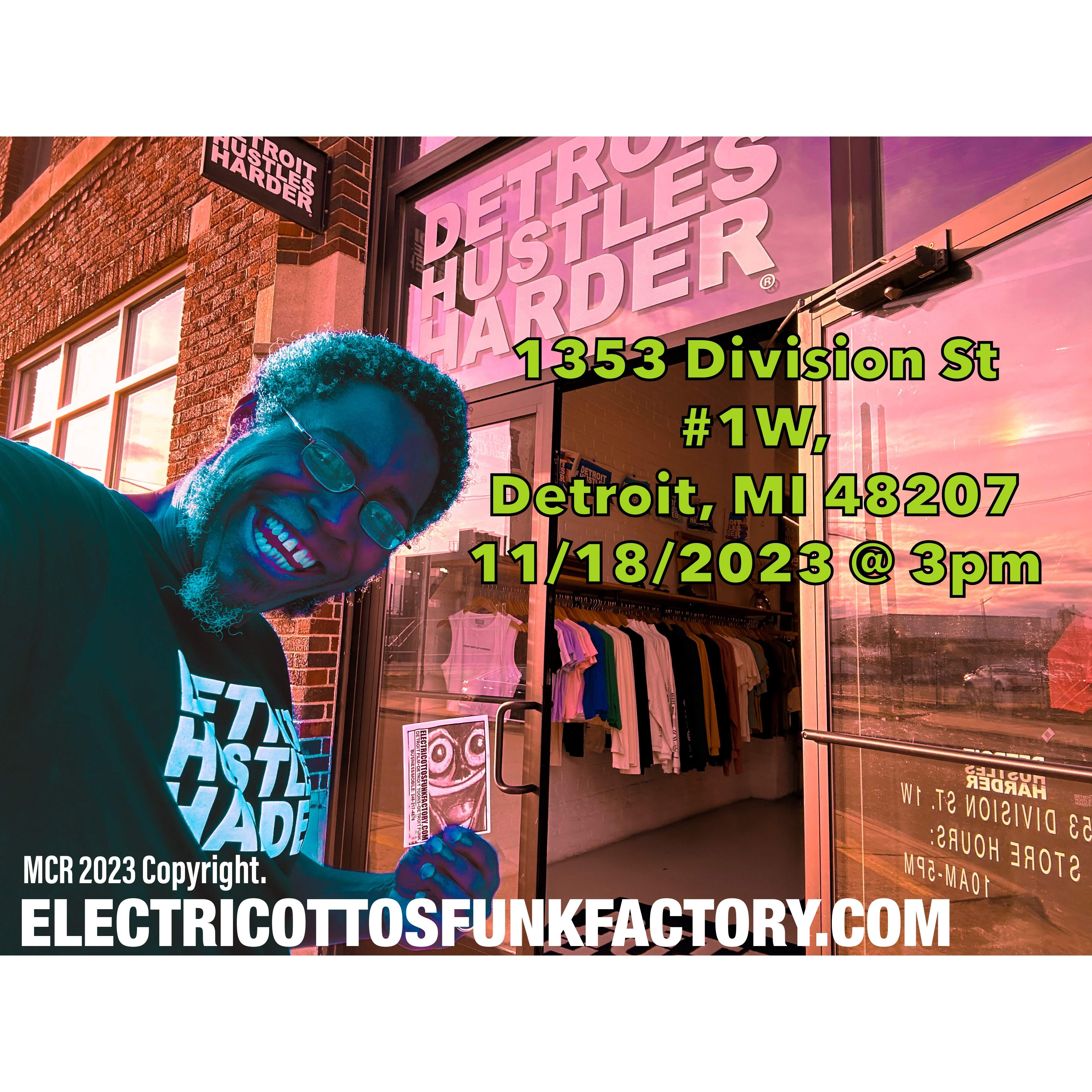 Electric Otto's Funk Factory at Detroit Hustles Harder, Detroit