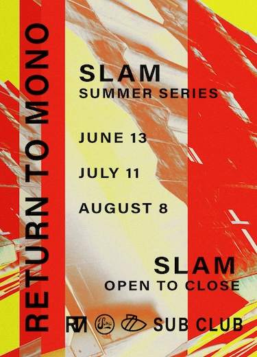 RTM: Sub Club Roof Party #2 • Slam, Ansome, Kairogen & KAAI ...