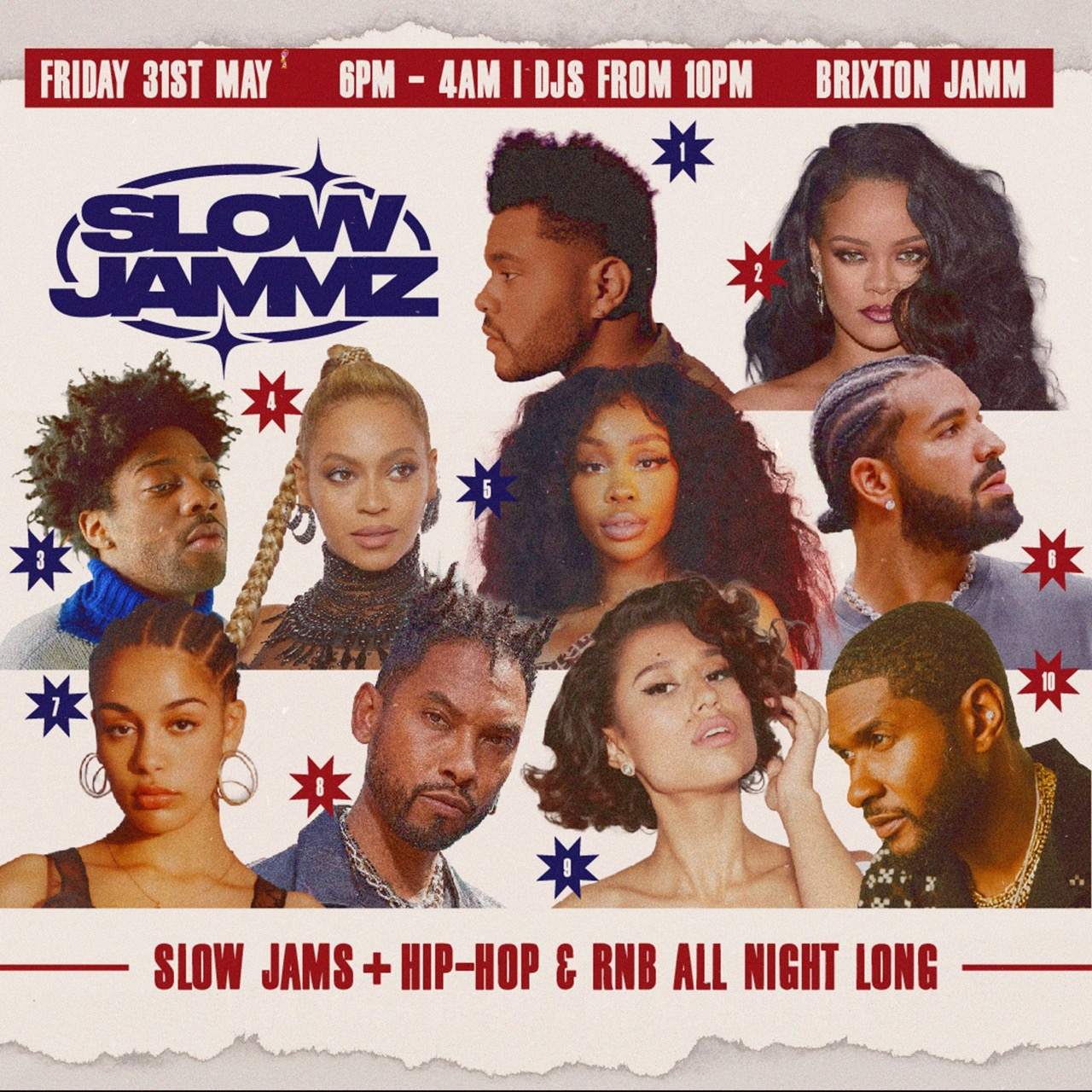 Slow Jammz: RnB & Hip-Hop All Night Long at Brixton Jamm, London