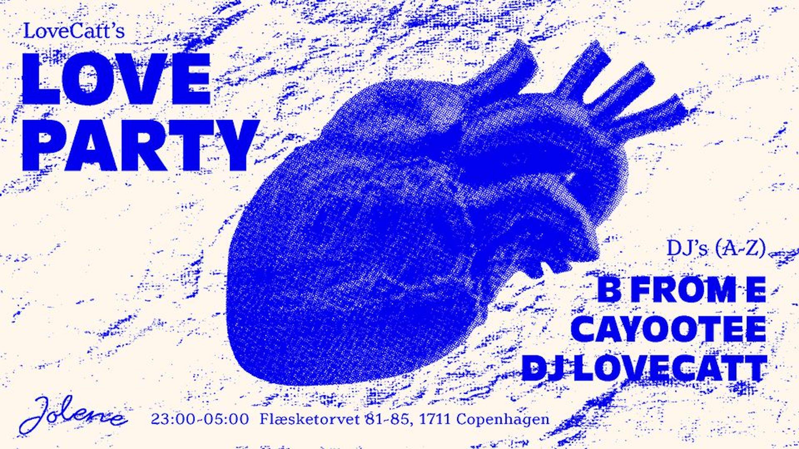LOVE PARTY at Jolene, Copenhagen