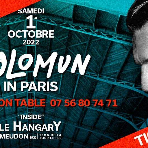 Solomun in Paris 2022 at Hangar Y, Paris