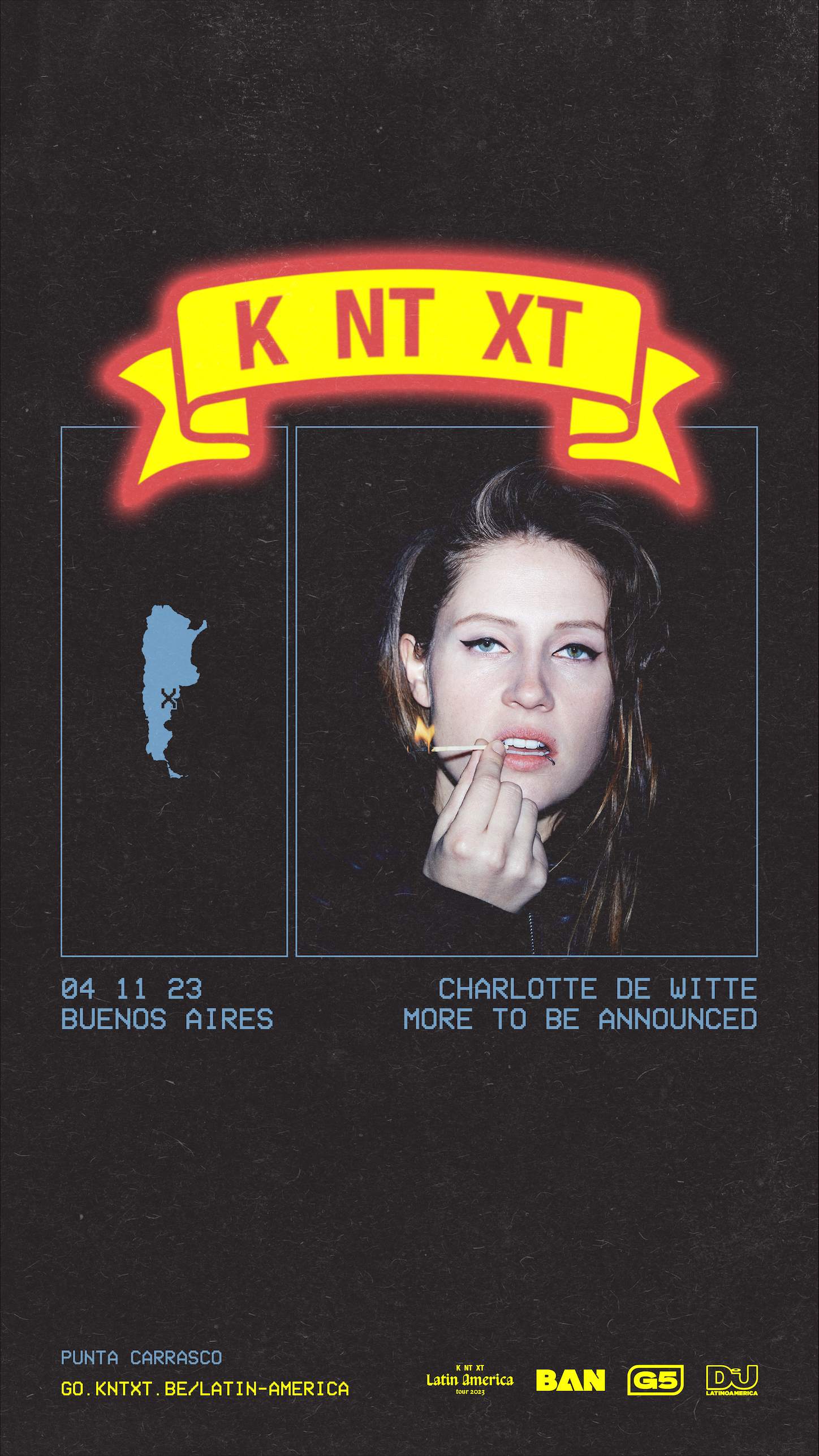K NT XT Charlotte de Witte at Mandarine Park & Tent, Buenos Aires