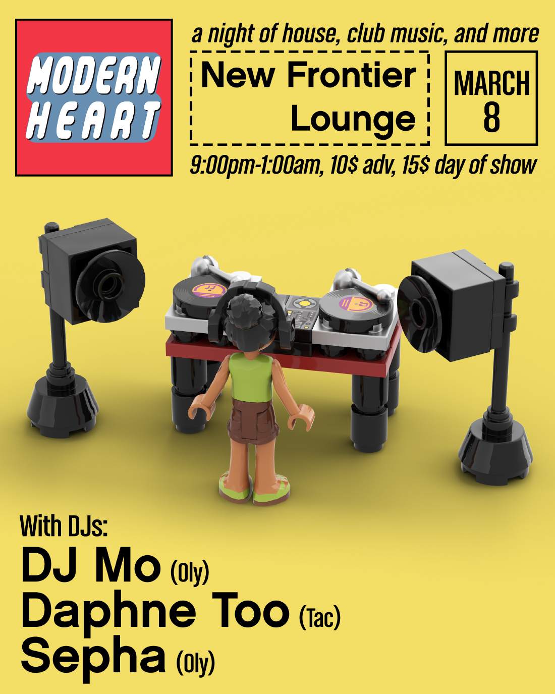 Modern Heart: DJ Mo, Sepha, Daphne Too at The New Frontier Lounge ...