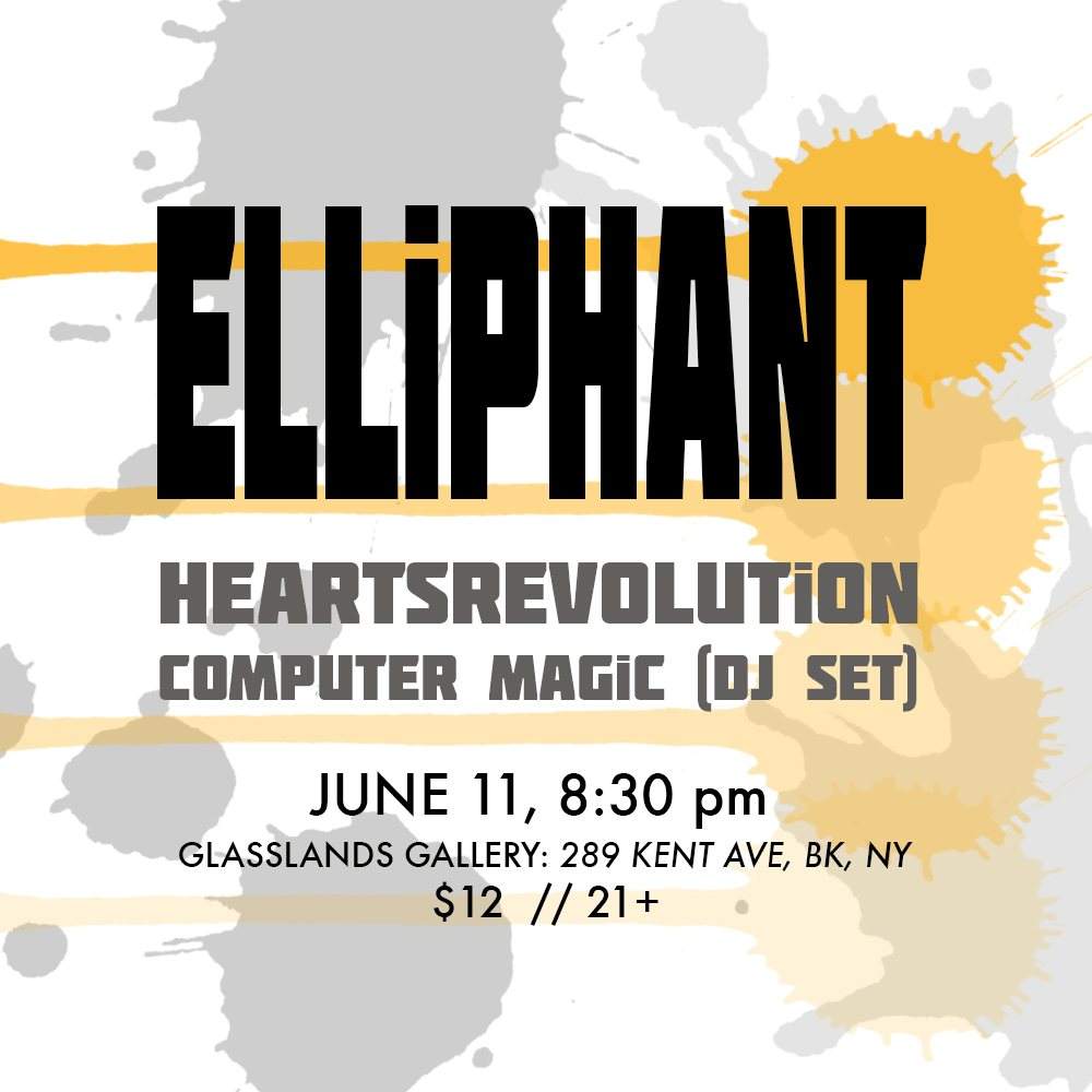 Popgun presents... Elliphant, Heartsrevolution, Computer Magic (DJ) a ...