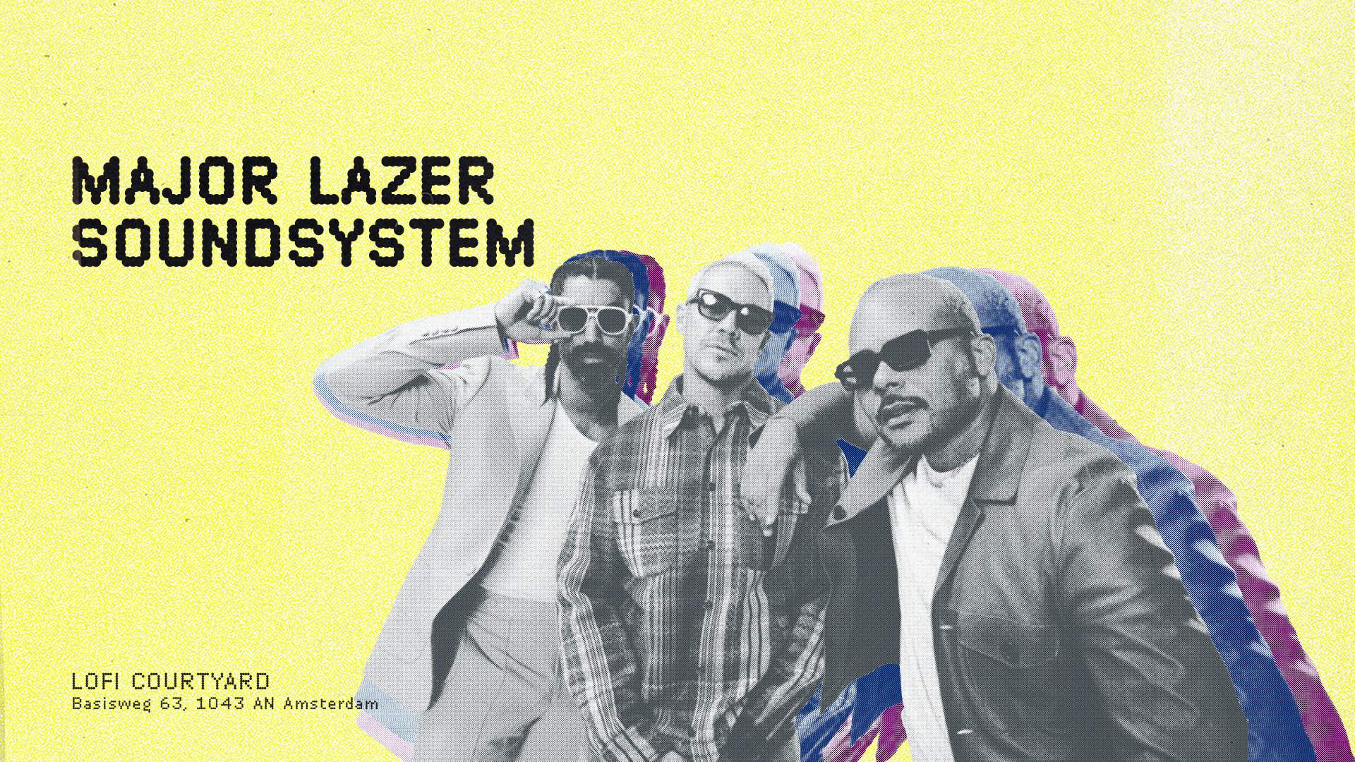 Major Lazer Soundsystem bij Lofi, Amsterdam