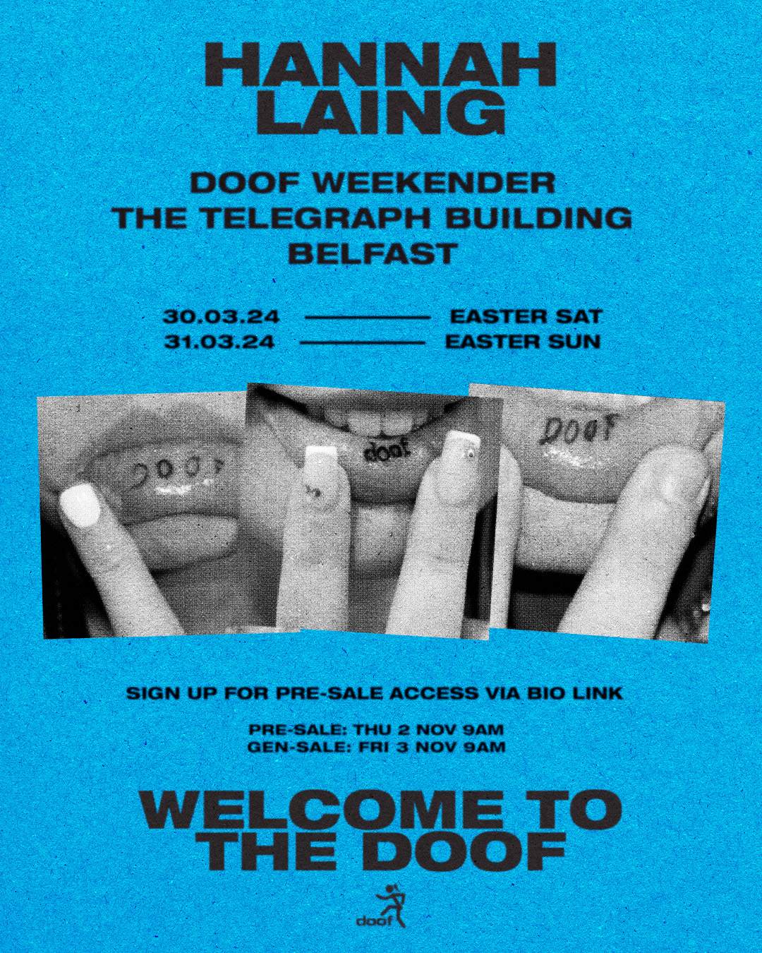 Hannah Laing - Belfast Doof Weekender at The Telegraph Building, Belfast