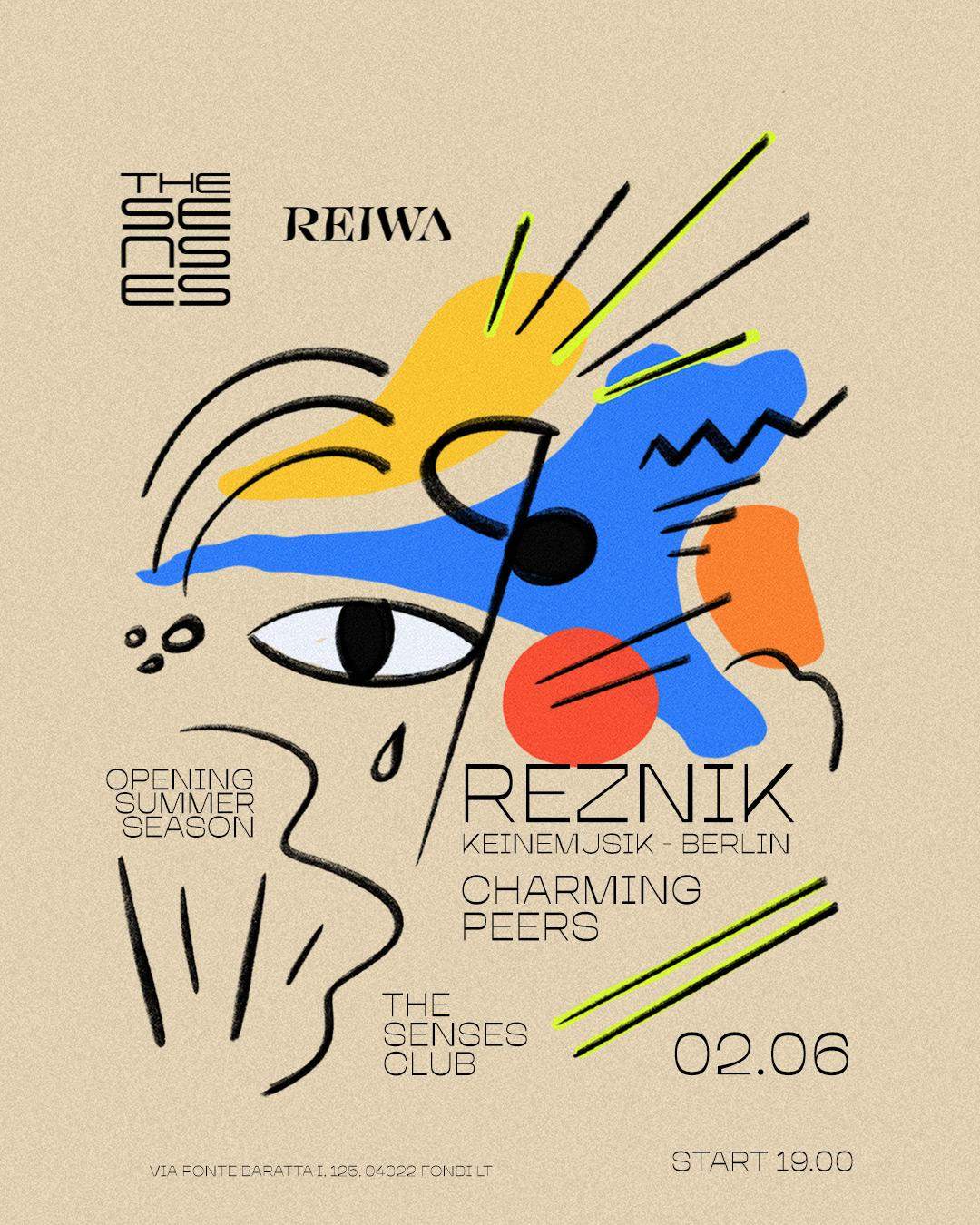 REIWA with Reznik, Charming Peers at The Senses Club, Central