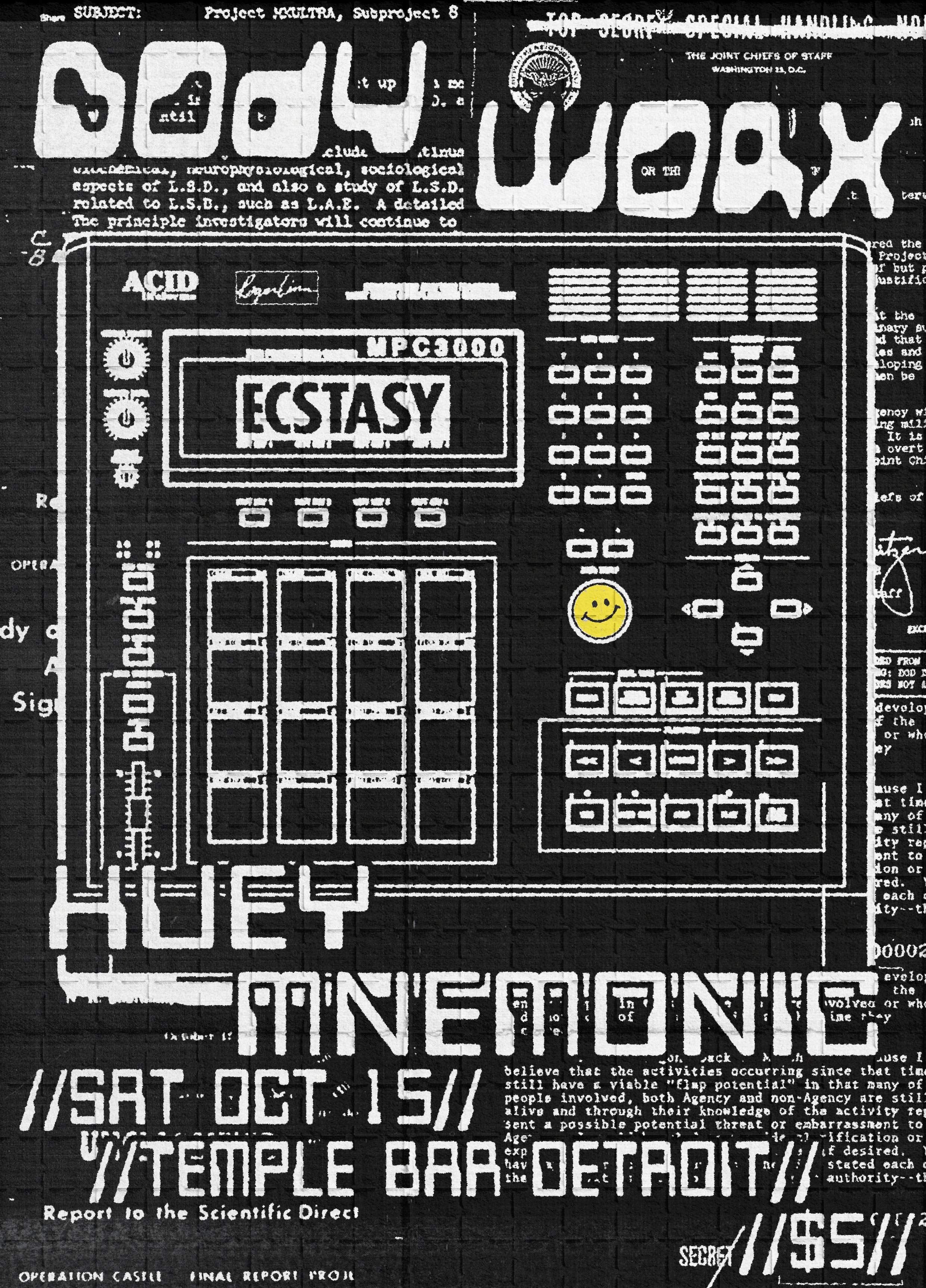 Body Worx wsg Huey Mnemonic at Temple Bar, Detroit