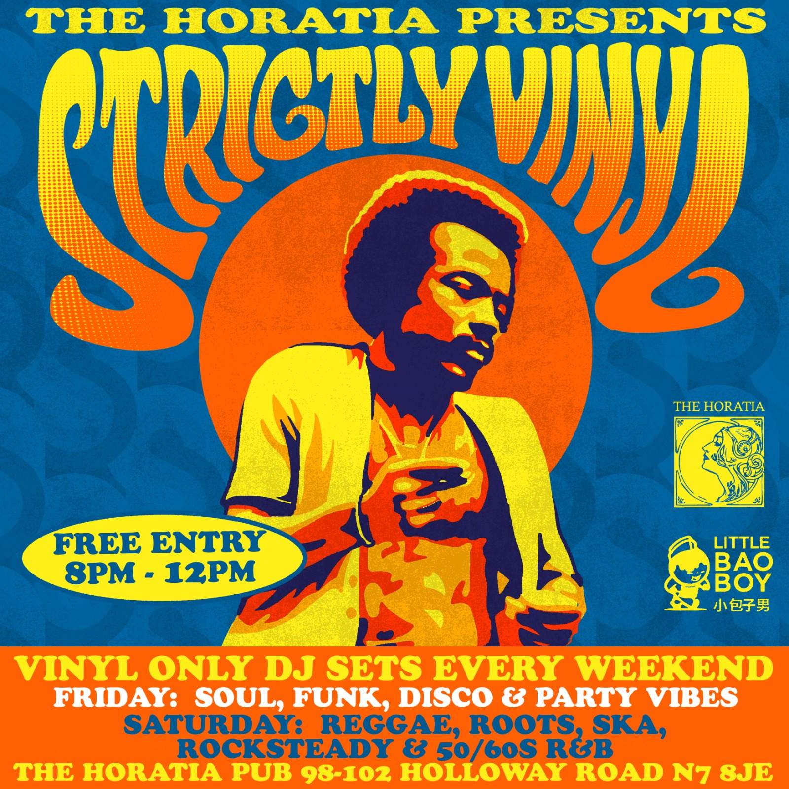 Strictly Vinyl free Fridays present Neil Thornton at The Horatia, London