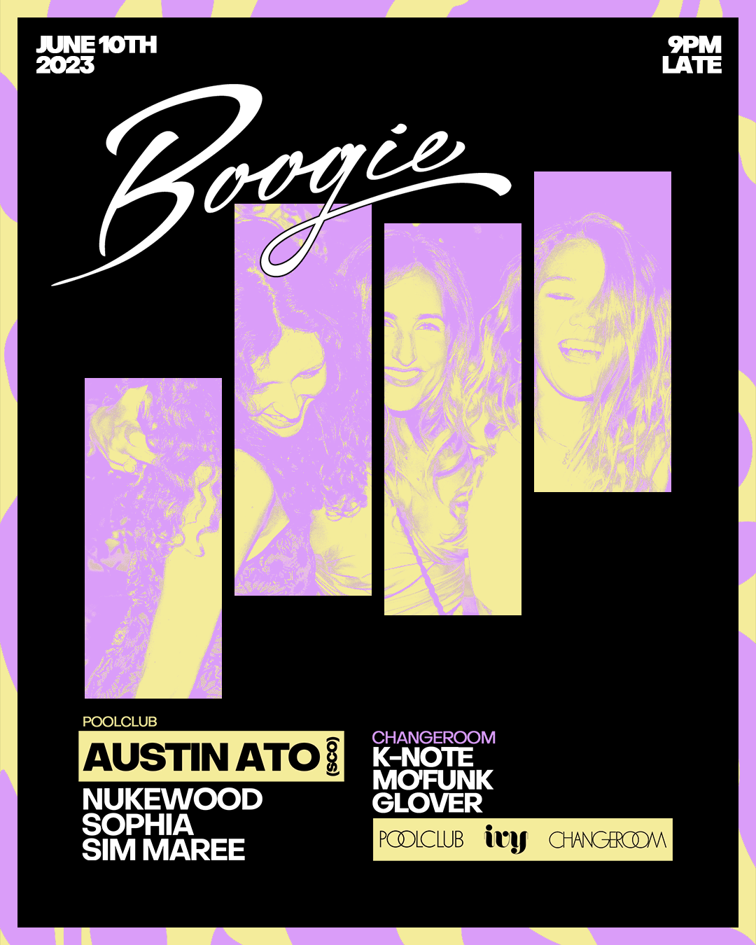 Boogie ft Austin Ato at Ivy Pool, Sydney