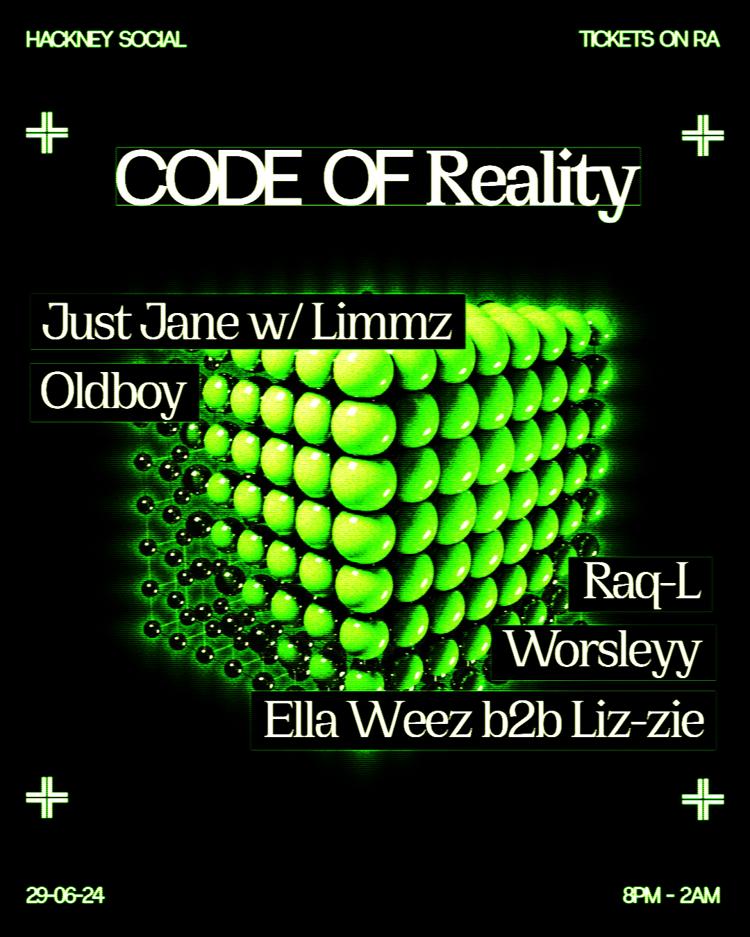 OFFTHEGRID: CODE OF Reality at The Hackney Social, London