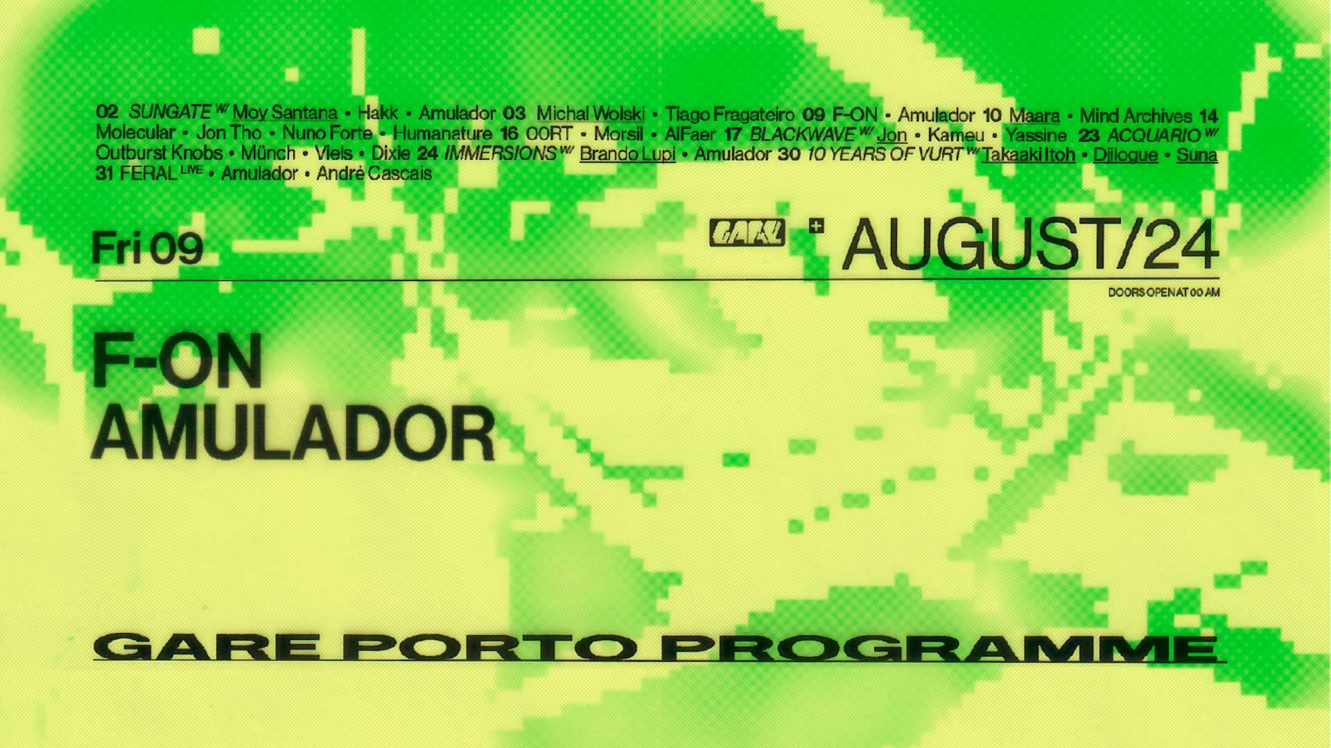 F-on + Amulador à Gare Porto, Porto · Billets