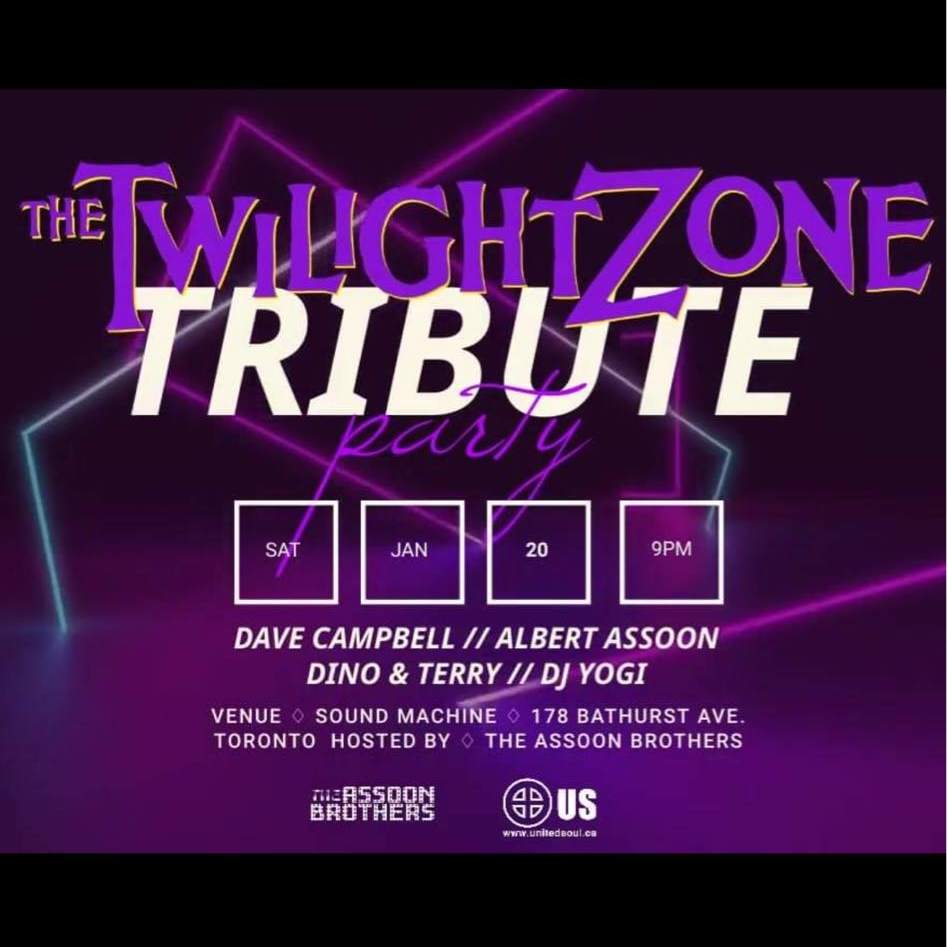 Twilight Zone Tribute Party 2024 at Sound Machine bei Sound Machine ...
