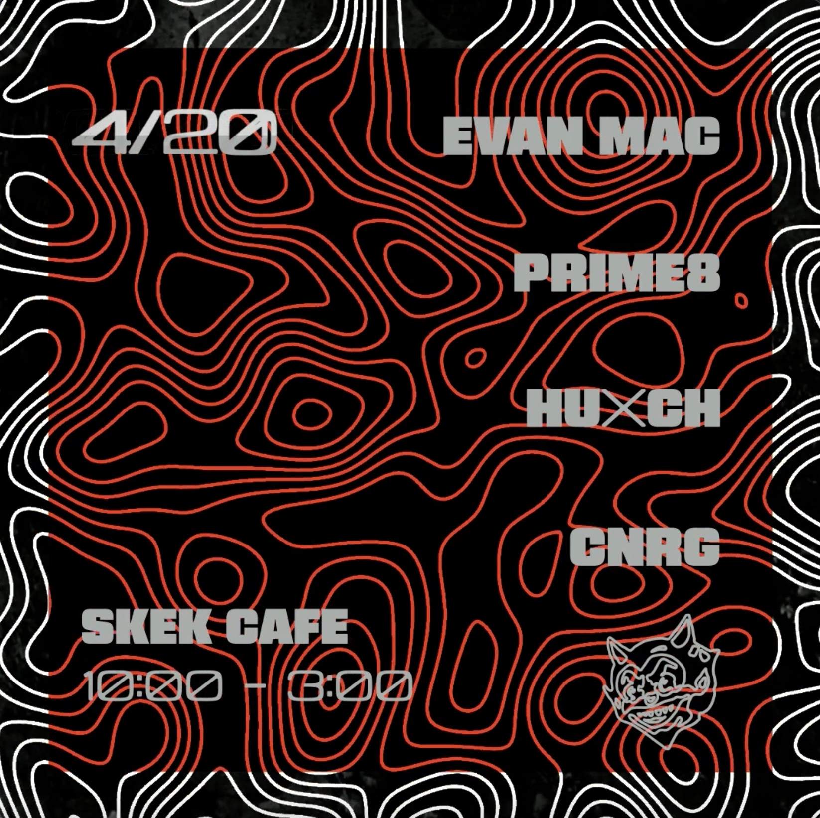 Code Red Takeover at 'Skek Café, Amsterdam
