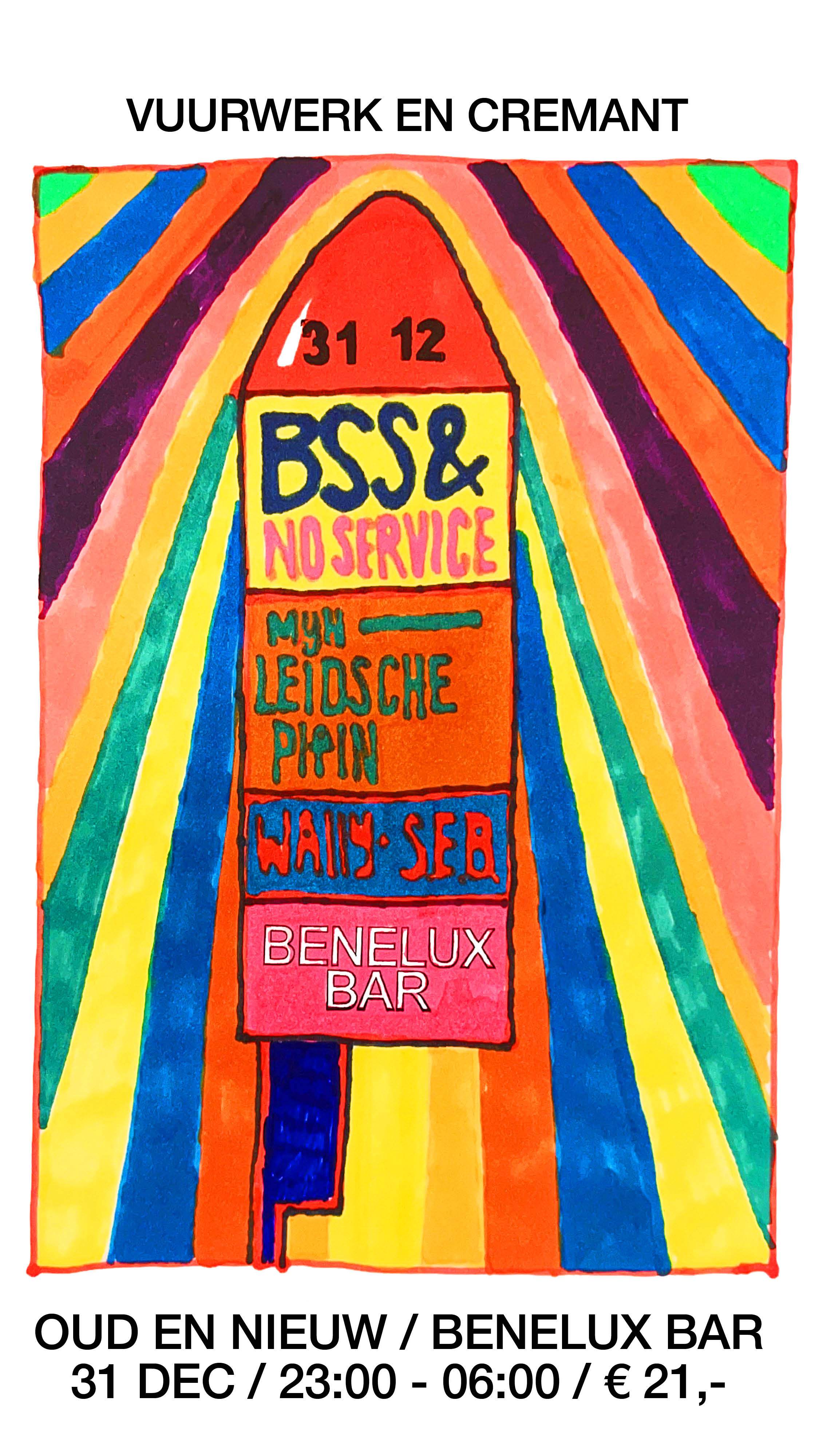 NYE EURO DANCE PARTY at Benelux BAR, Amsterdam