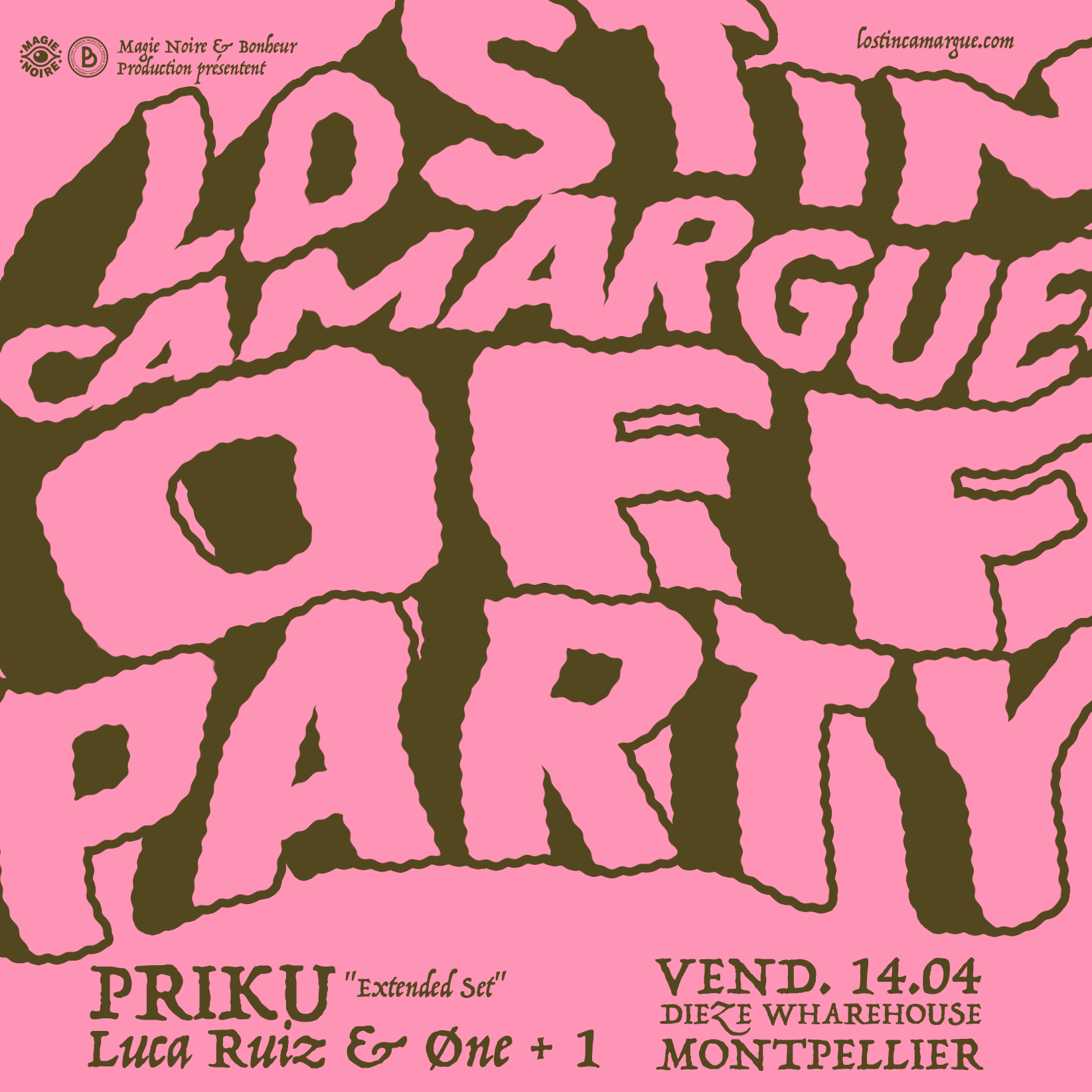 OFF • LOST IN CAMARGUE: Priku extended set at Dieze Warehouse, Montpellier