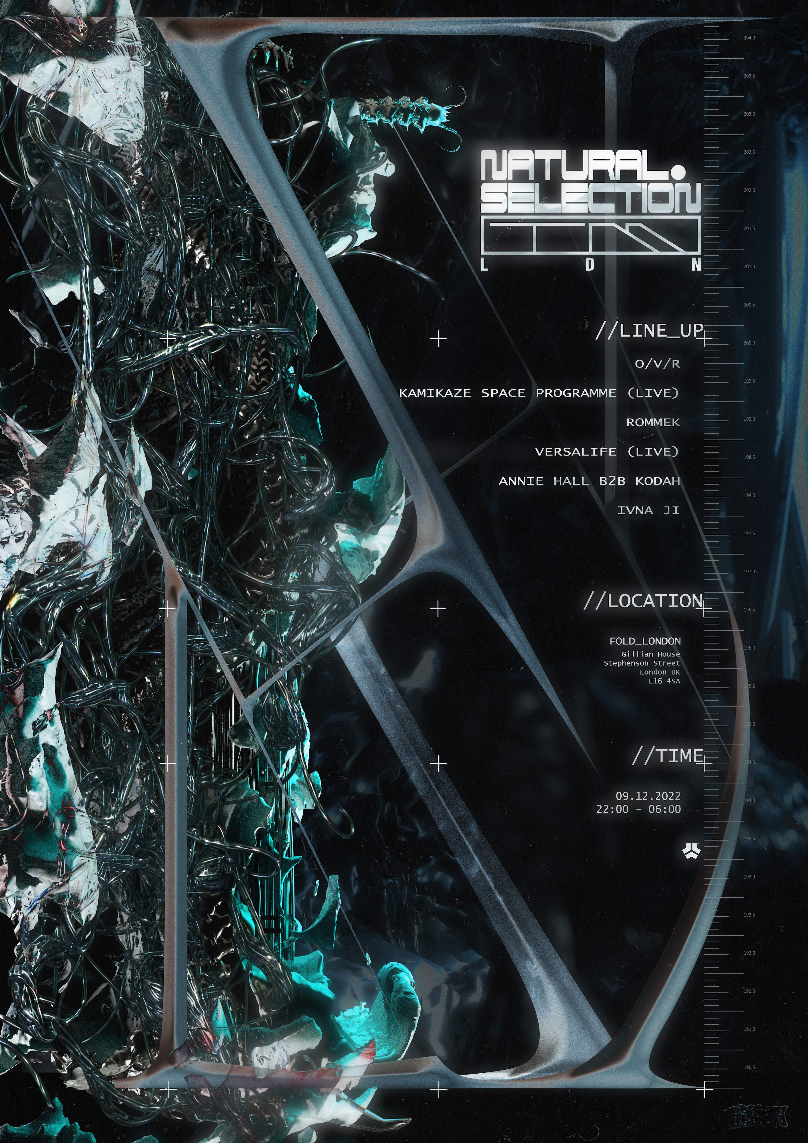 Natural Selection with O/V/R (James Ruskin & Regis), Kamikaze Space ...