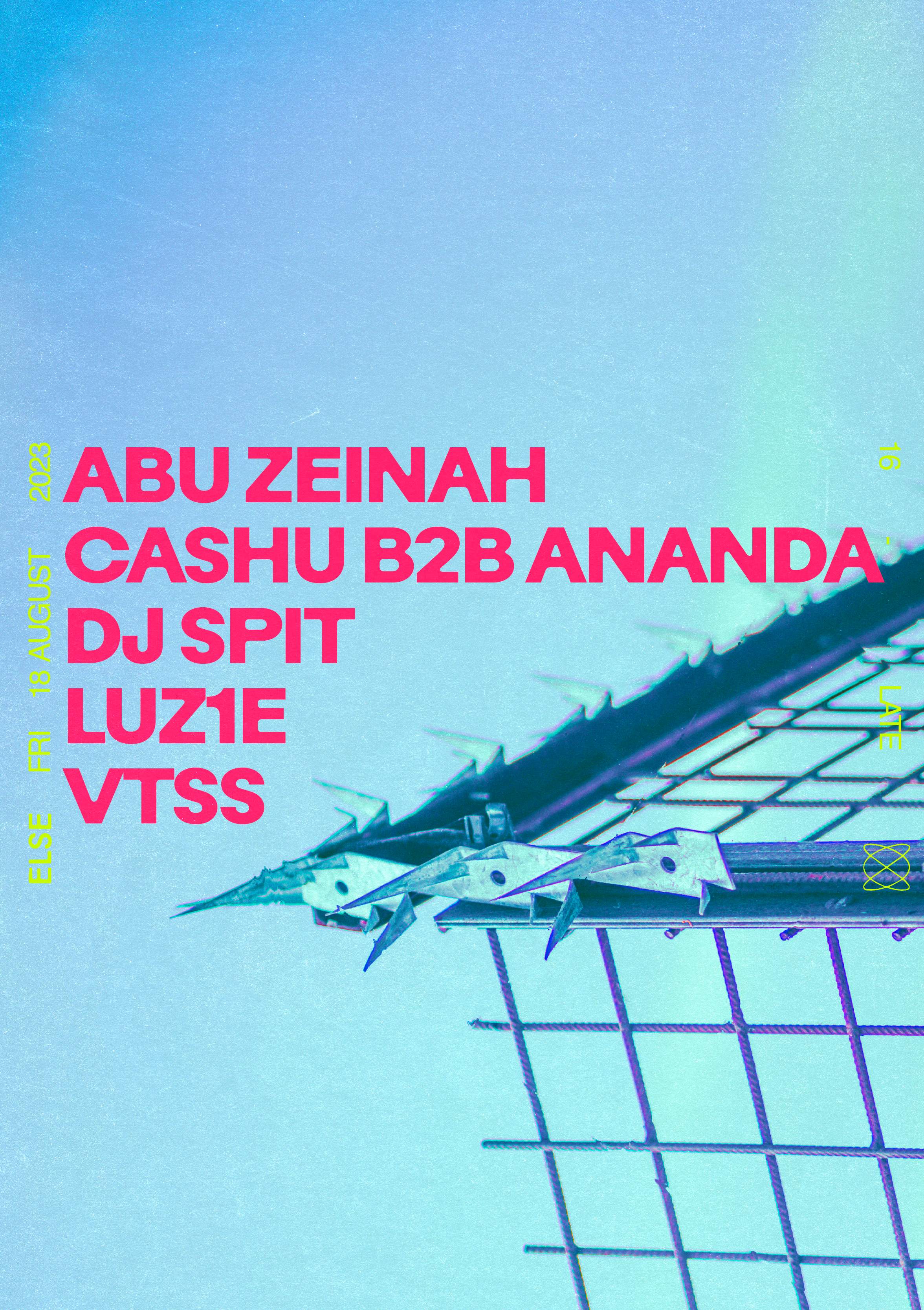 Else Open Air: VTSS, DJ Spit, Cashu b2b Ananda, LUZ1E, Abu Zeinah en ...