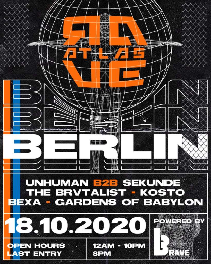 Rave Atlas Berlin at Lokschuppen Berlin, Berlin