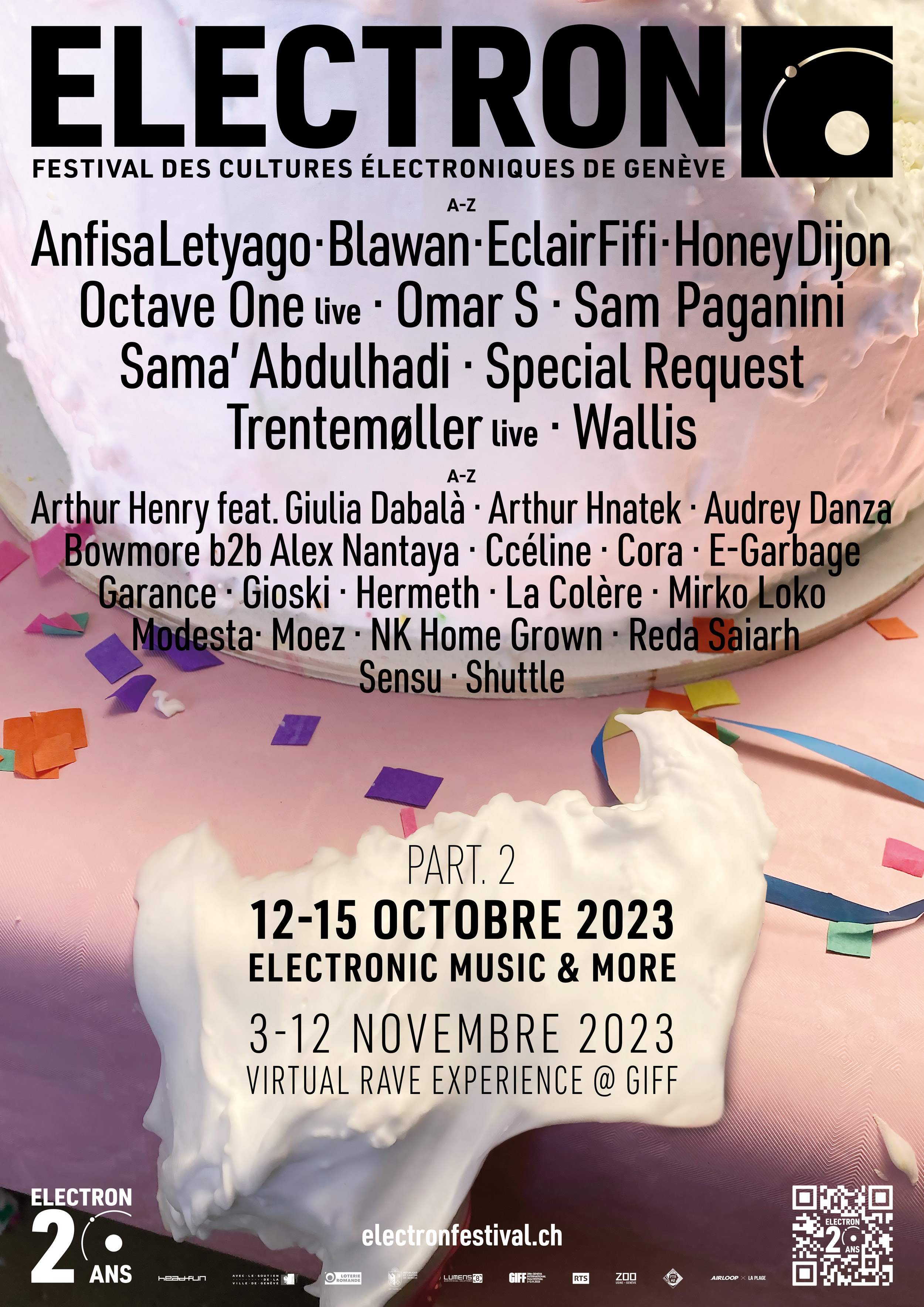 Electron Festival 2023 Part. 2 // Day 3 em Palladium, Geneva