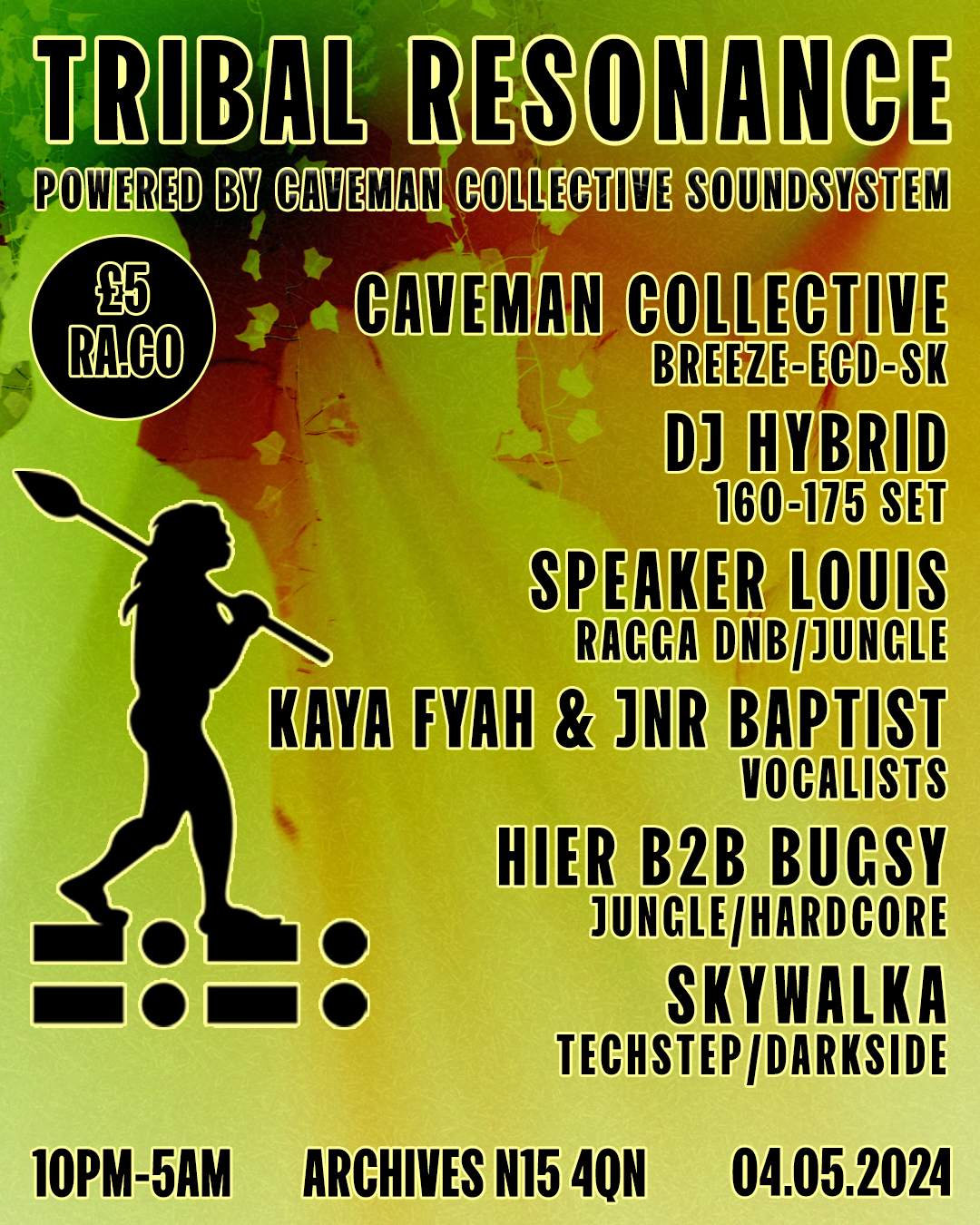 Tribal Resonance: Caveman Collective with DJ Hybrid, Speaker Louis ...