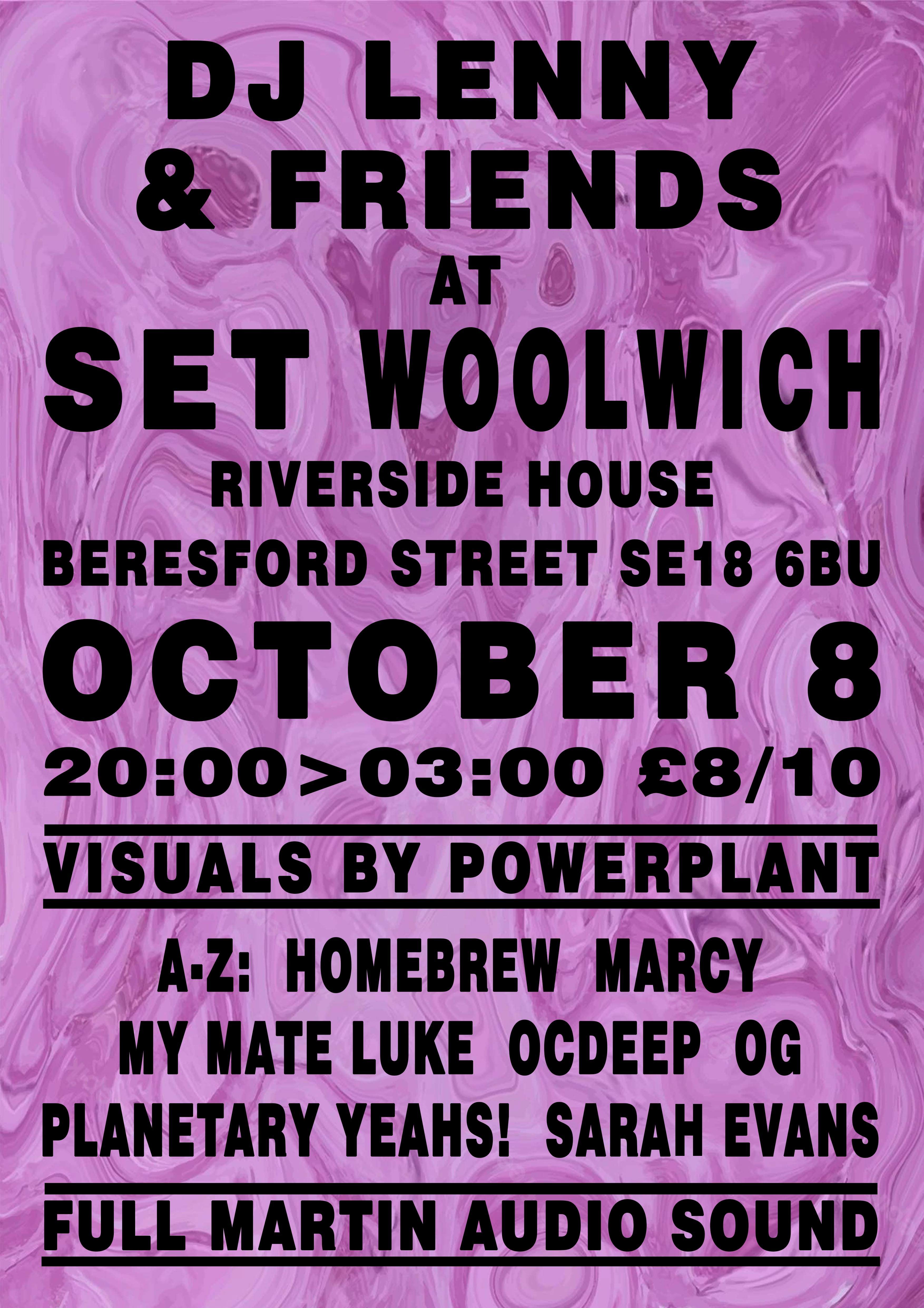 DJ Lenny & Friends bei SET Vault, London