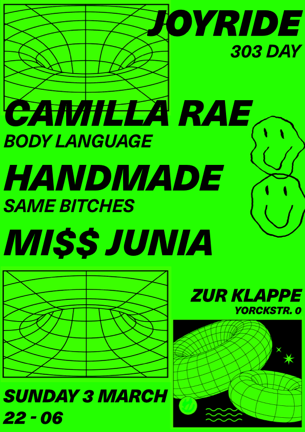 JOYRIDE: 303 Day at Zur Klappe, Berlin