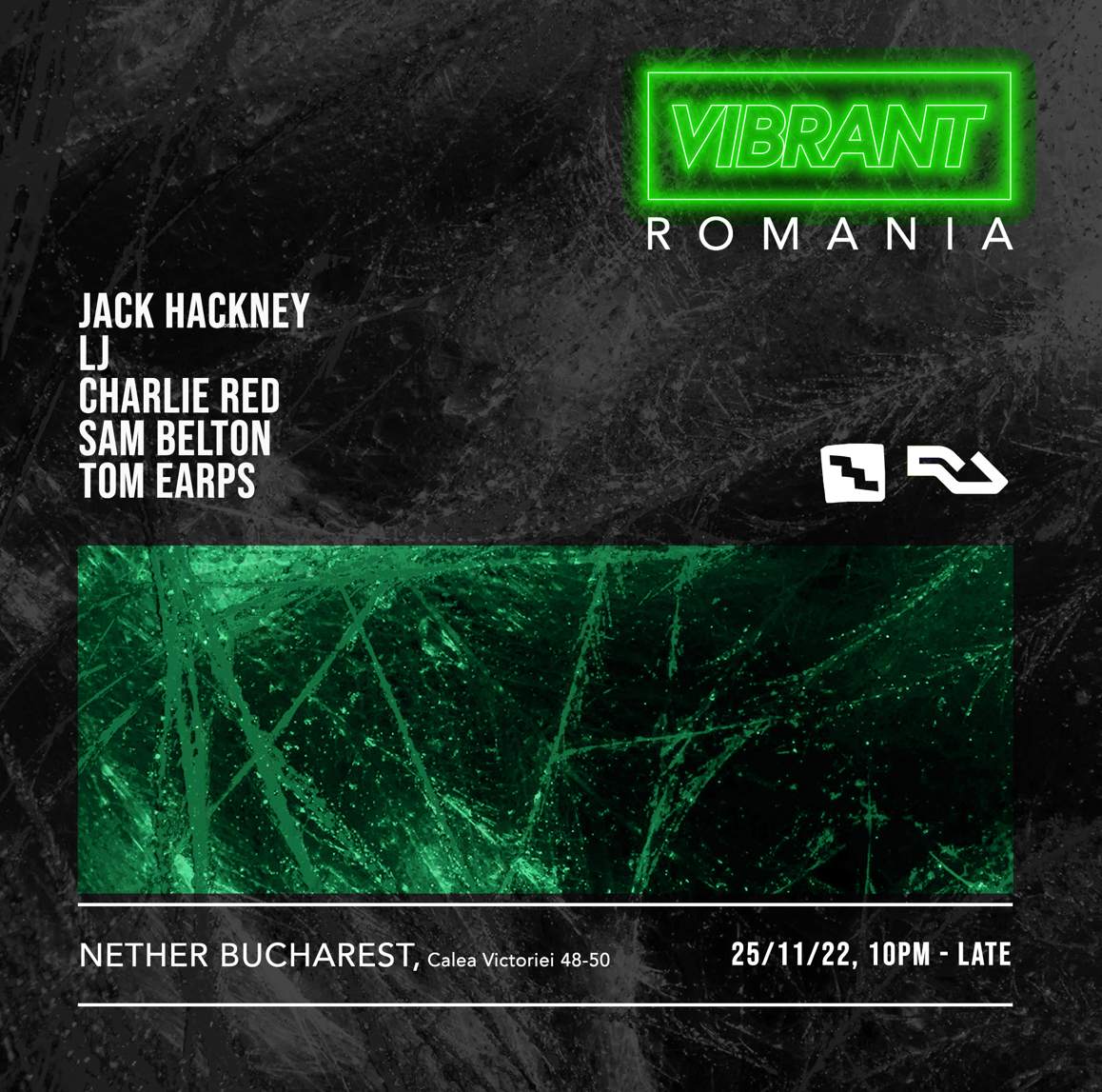 Vibrant presents // Music on pre-party at Nether Club, Bucharest