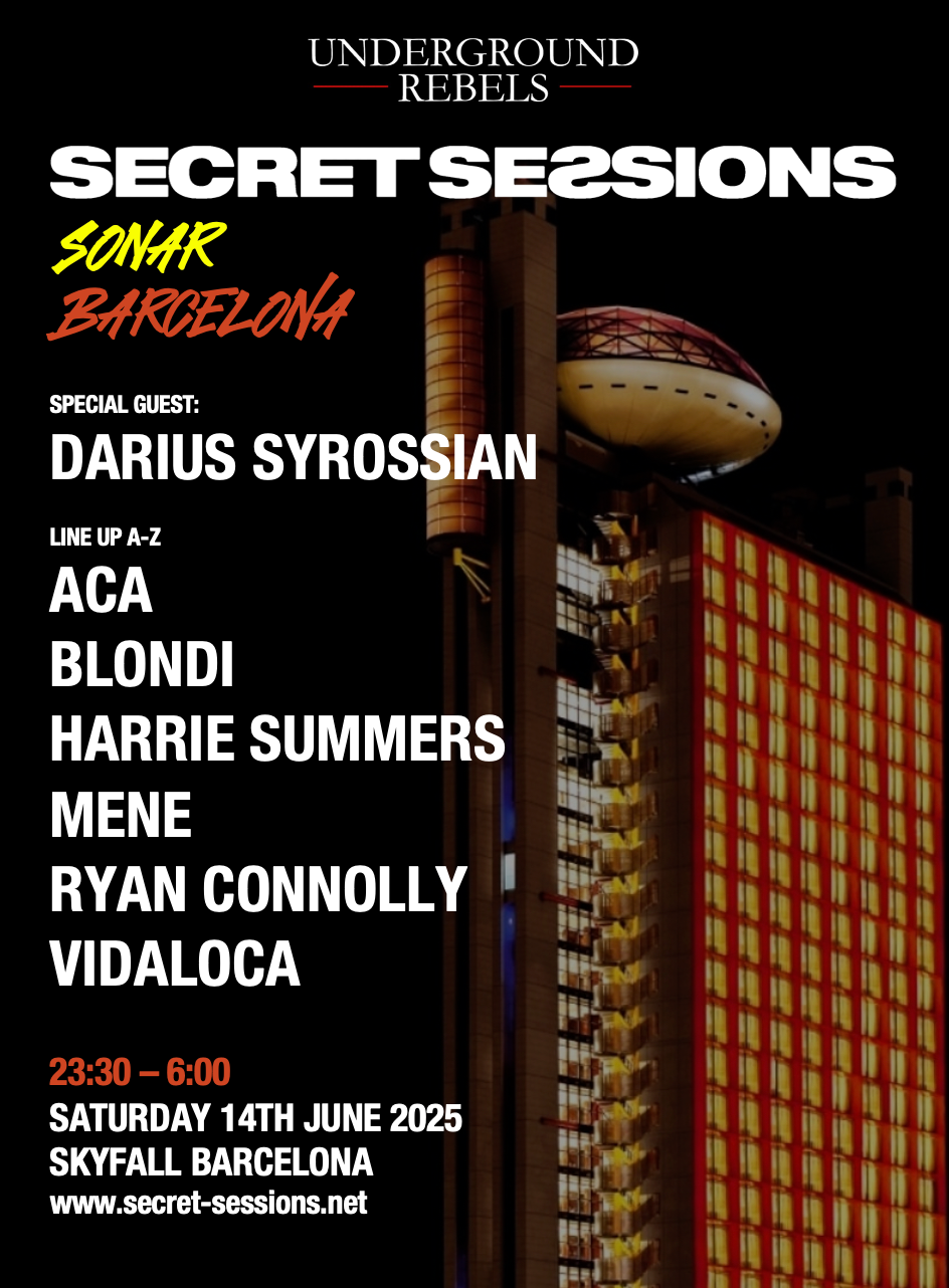 Secret Sessions vs Underground Rebels SONAR Barcelona - Skyfall Rooftop 360 Degrees at Skyfall ...