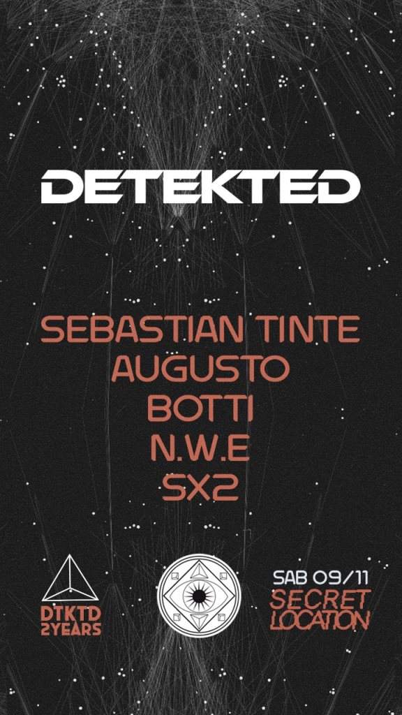 Detekted Secret Party Nº9 a TBA - Buenos Aires, Buenos Aires