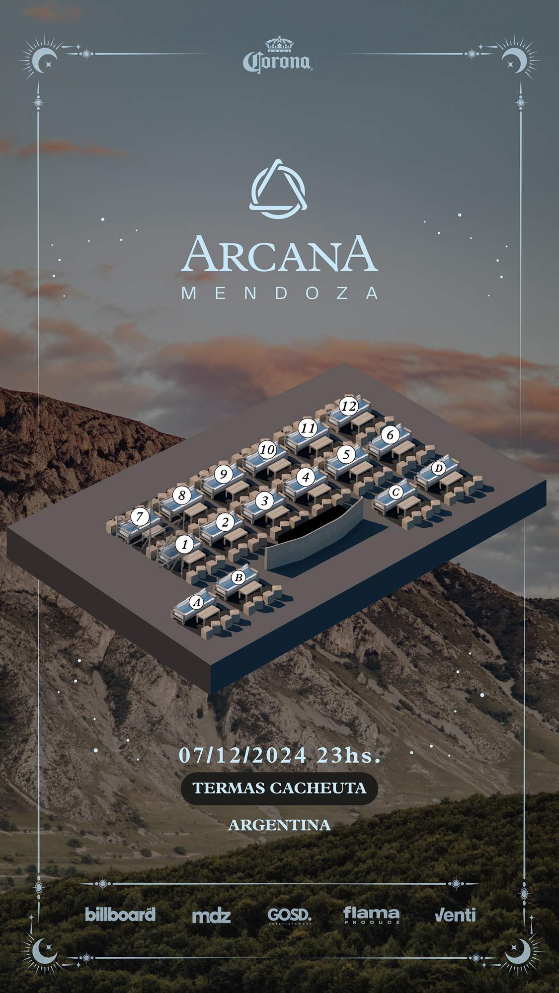 MAZ B2B Antdot & MORE ARTISTS - by ARCANA en TBA - Termas de Cacheuta ...