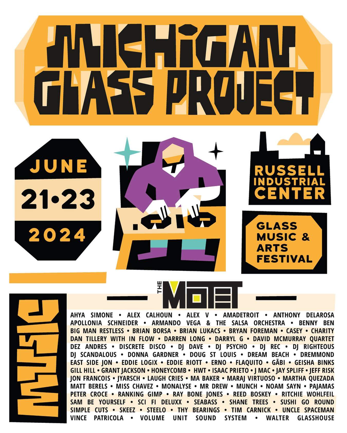 The Michigan Glass Project at Russell Industrial Center, Detroit