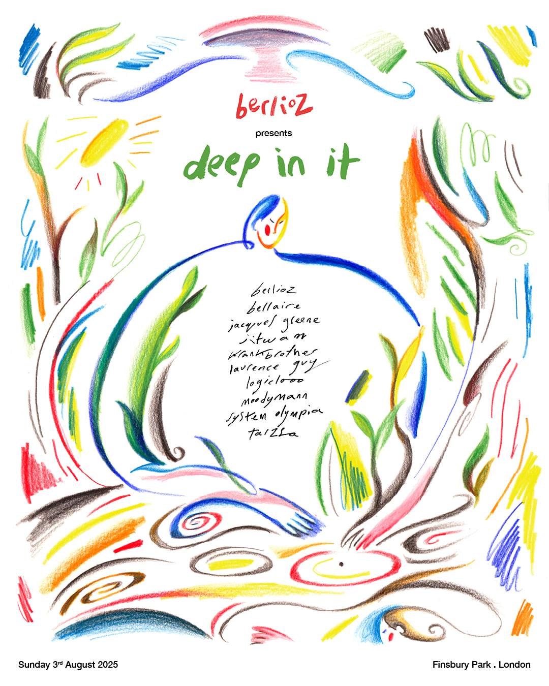 berlioz presents deep in it at Finsbury Park, London