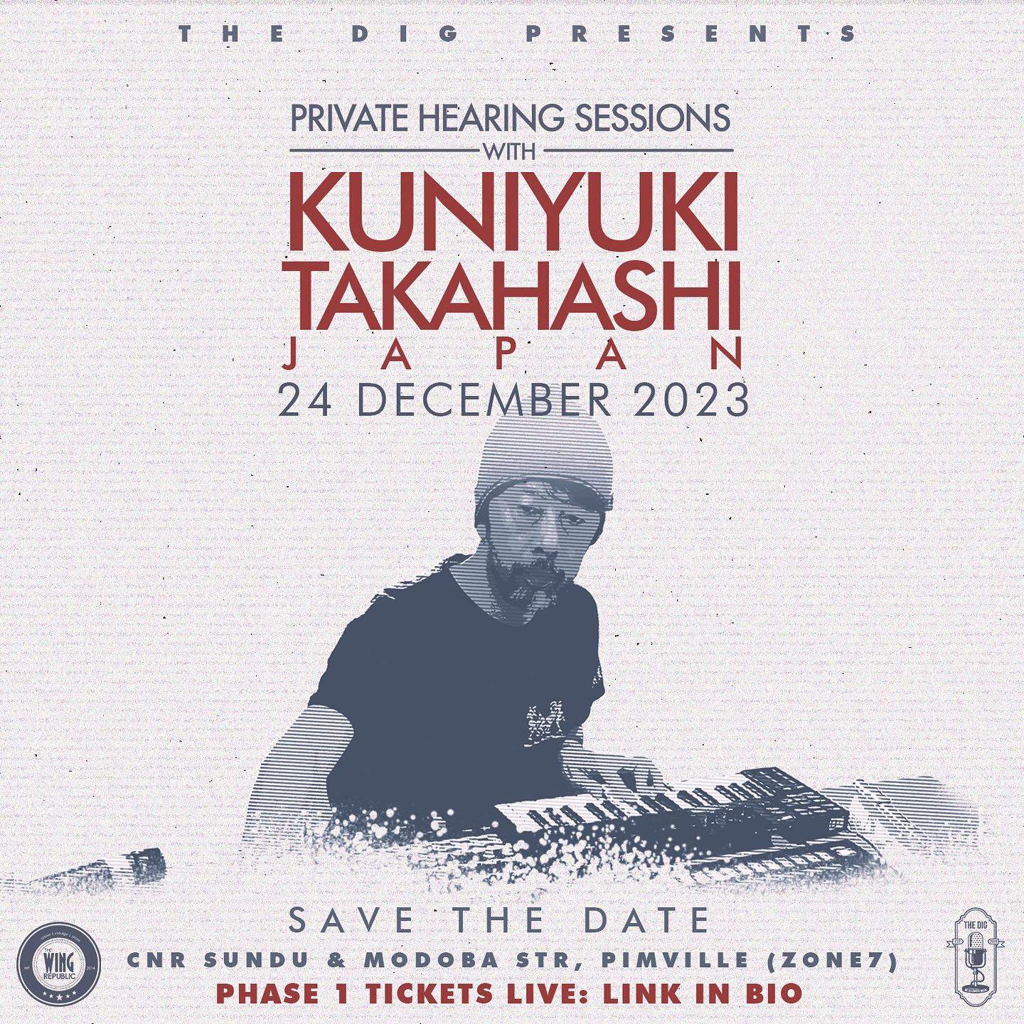 The Dig Presents : Private Hearing Sessions With Kuniyuki Takahashi ...