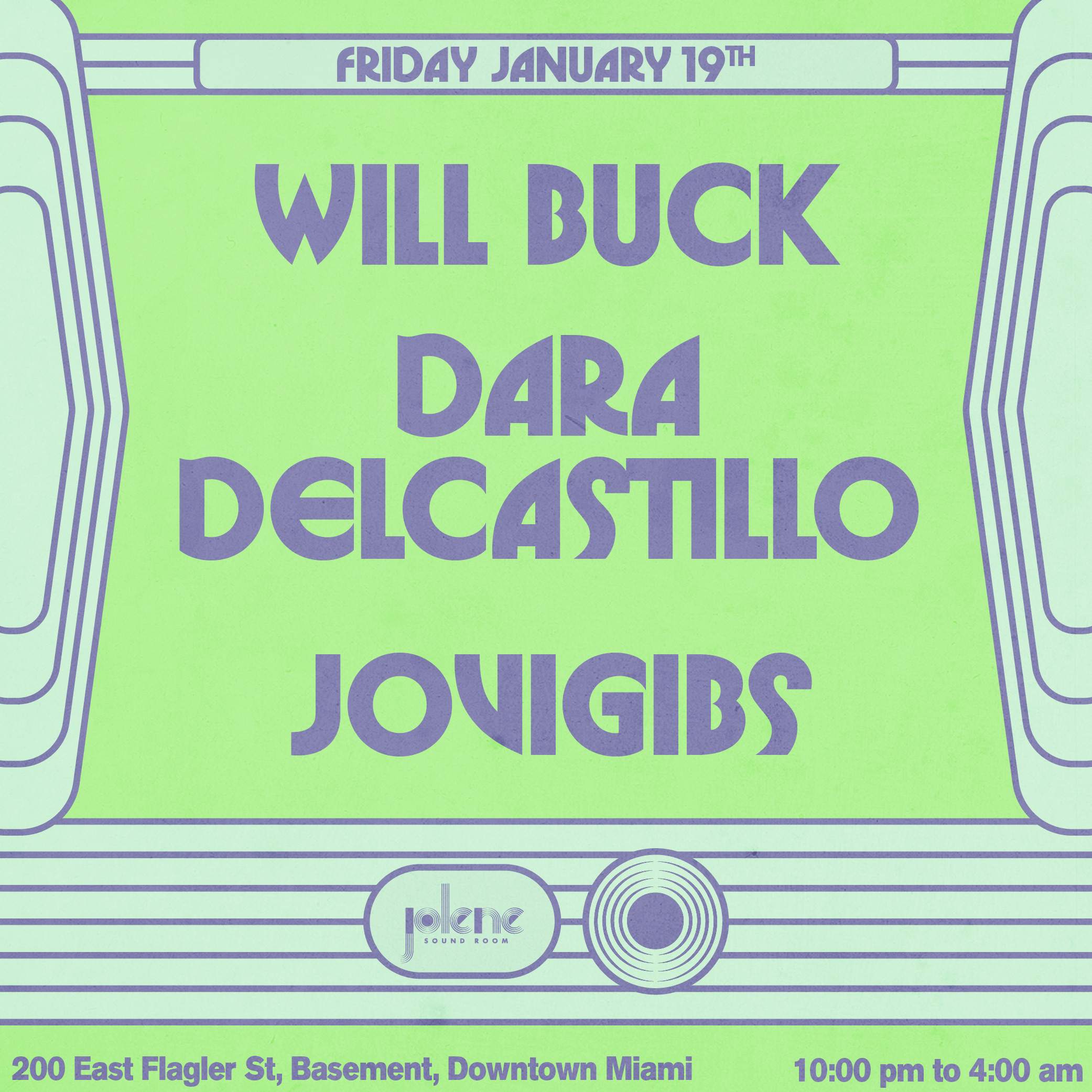 Will Buck + Dara Delcastillo + Jovigibs at Jolene Downtown Miami, Miami
