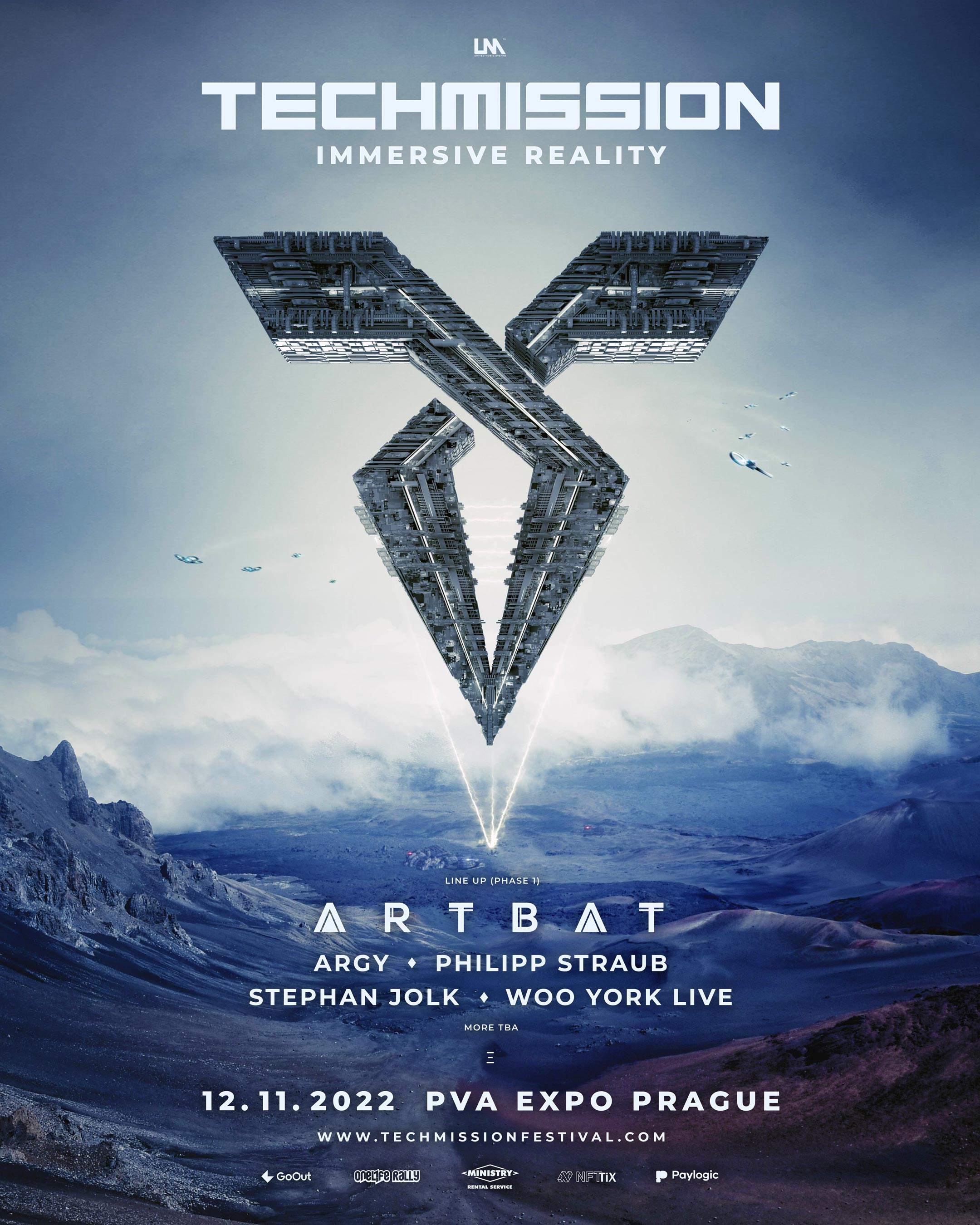 Techmission Festival at PVA Expo Prah, Prague