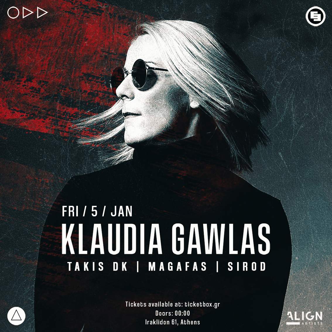 Exilium presents: Klaudia Gawlas a Oddity Club, Athens
