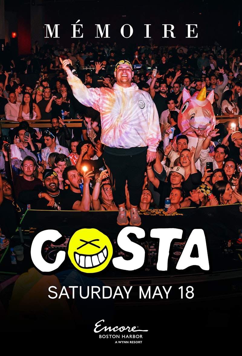 Saturdays at Mémoire with DJ Costa at Mémoire Boston, Boston