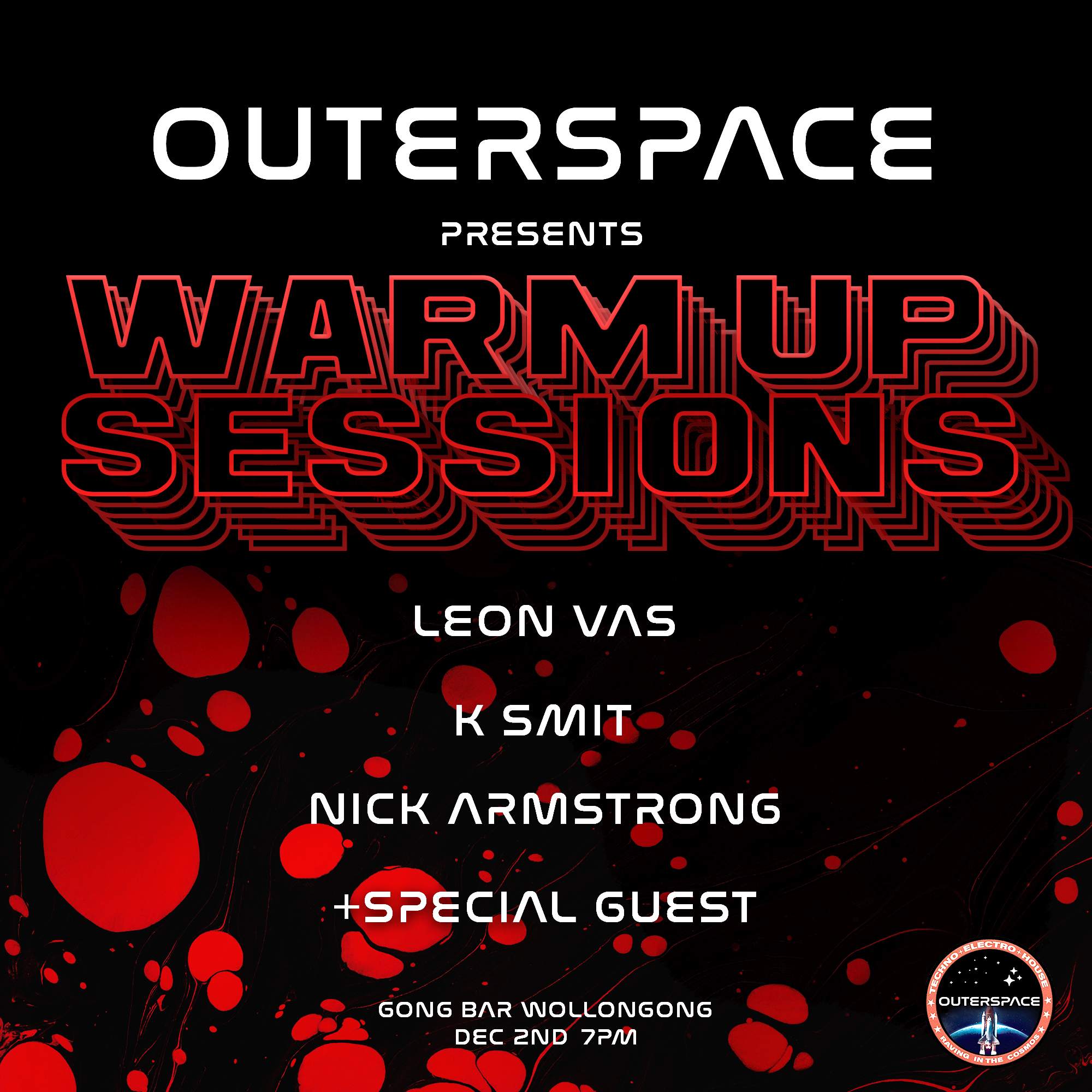 Warm Up Sessions ~ 001 at The Gong Bar, Wollongong, New South Wales