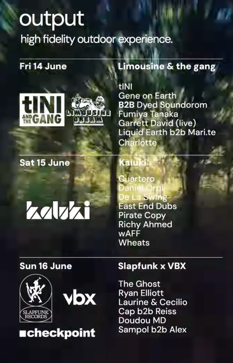 OUTPUT Festival - OFF BCN at Bosc Tancat / Diverbosc, Barcelona