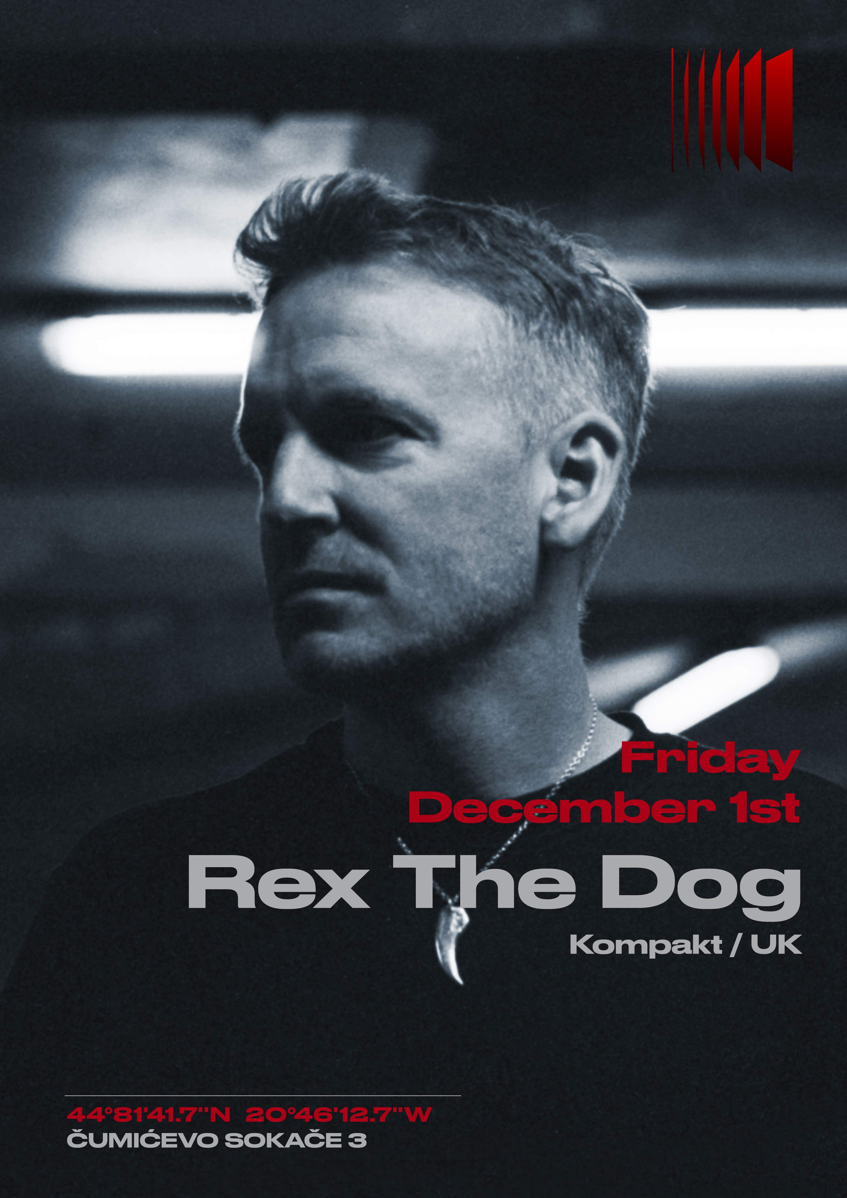 Rex the Dog at club KULT 01.12 at Kult, Belgrade
